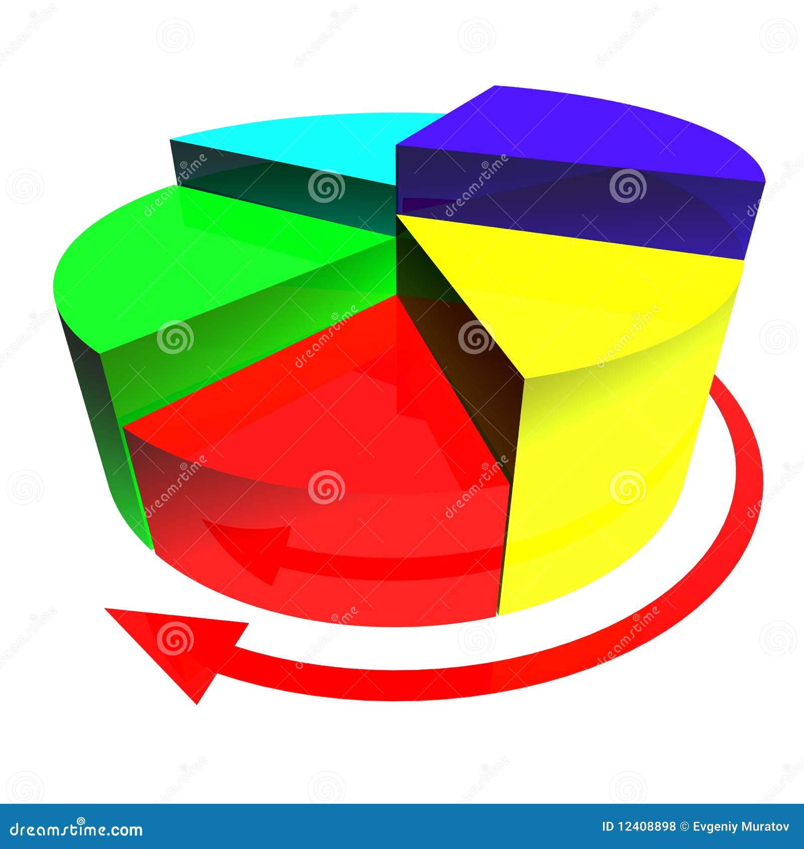 Diagramme stock illustration. Illustration of progress - 12408898