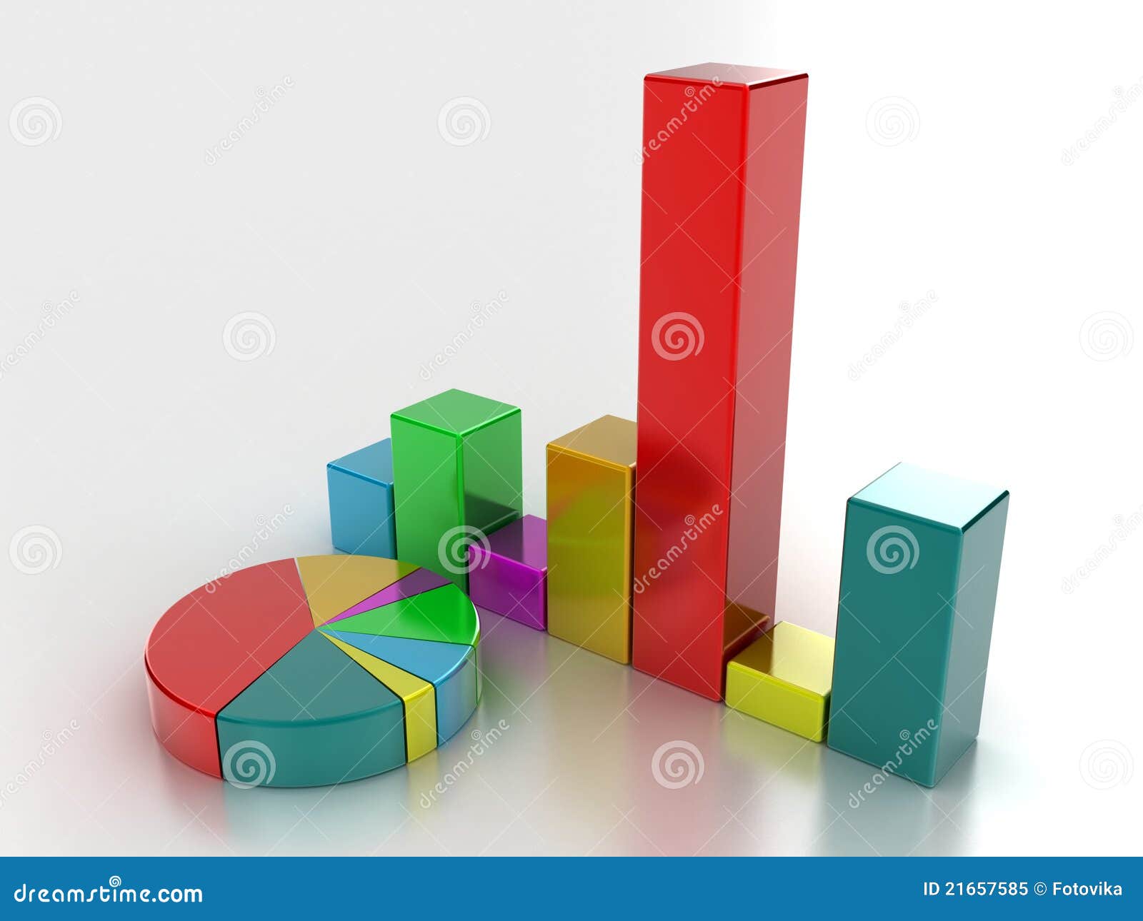 The diagramme stock illustration. Illustration of chart - 21657585