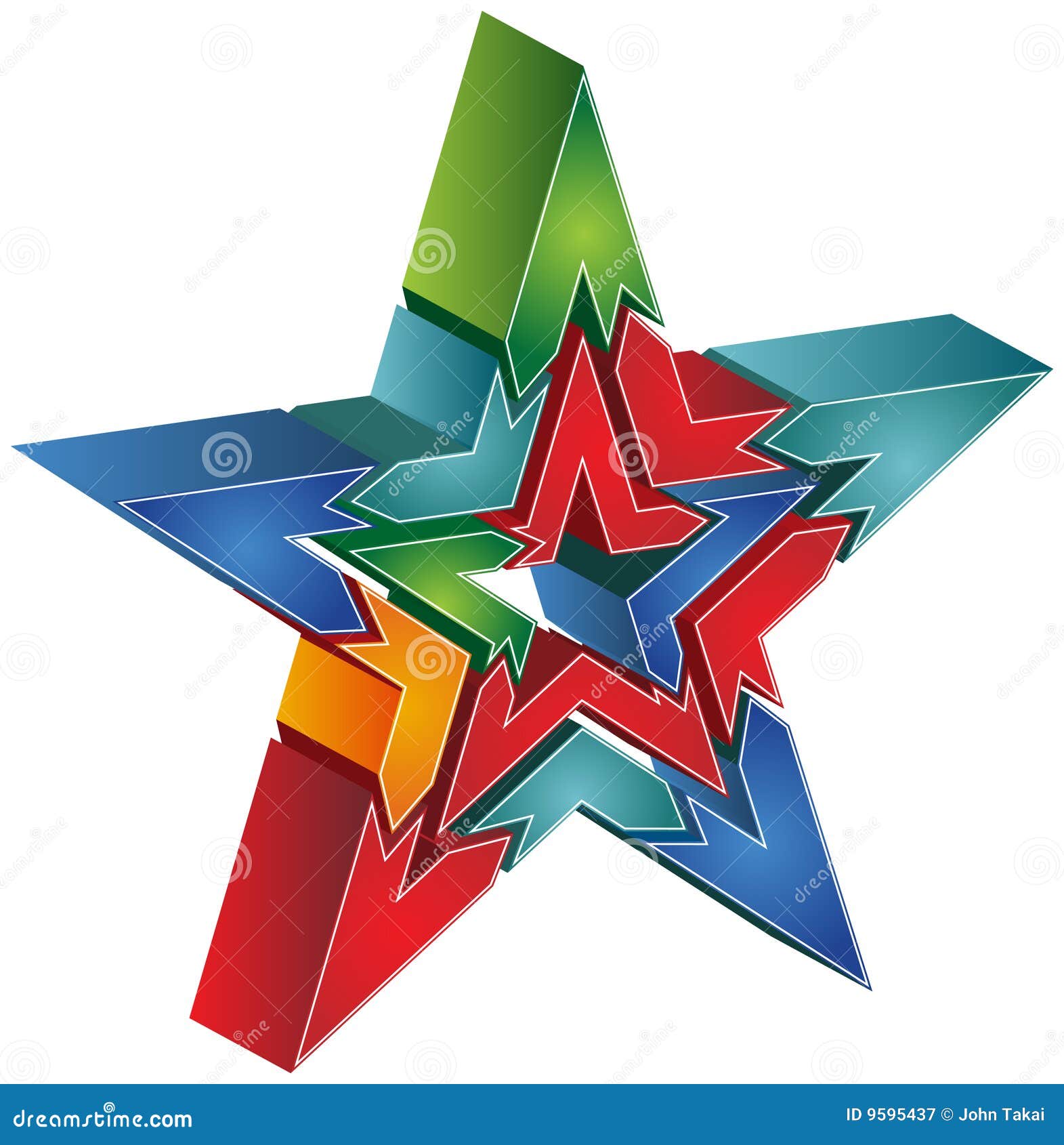 Diagramme d'étoile illustration de vecteur. Illustration of graphisme ...