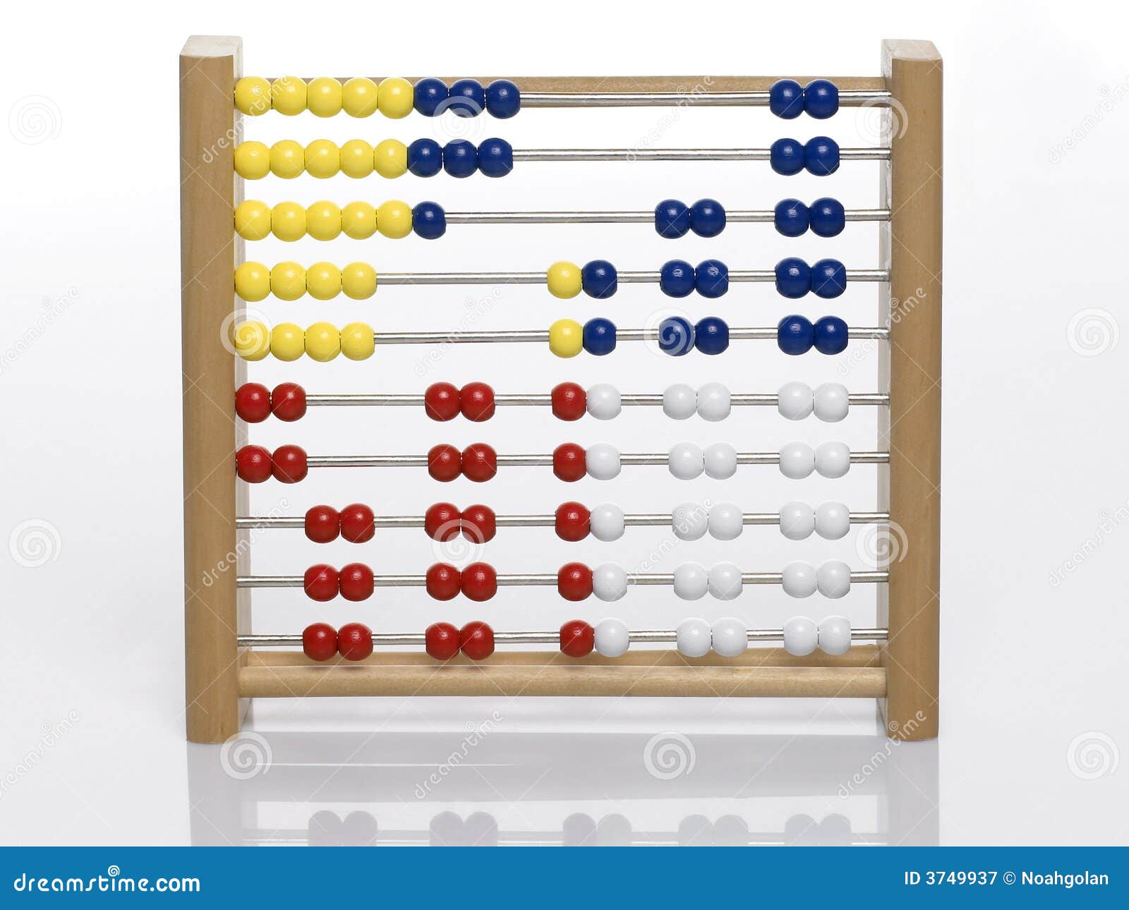 Diagramme d'abaque image stock. Image du comptabilité - 3749937