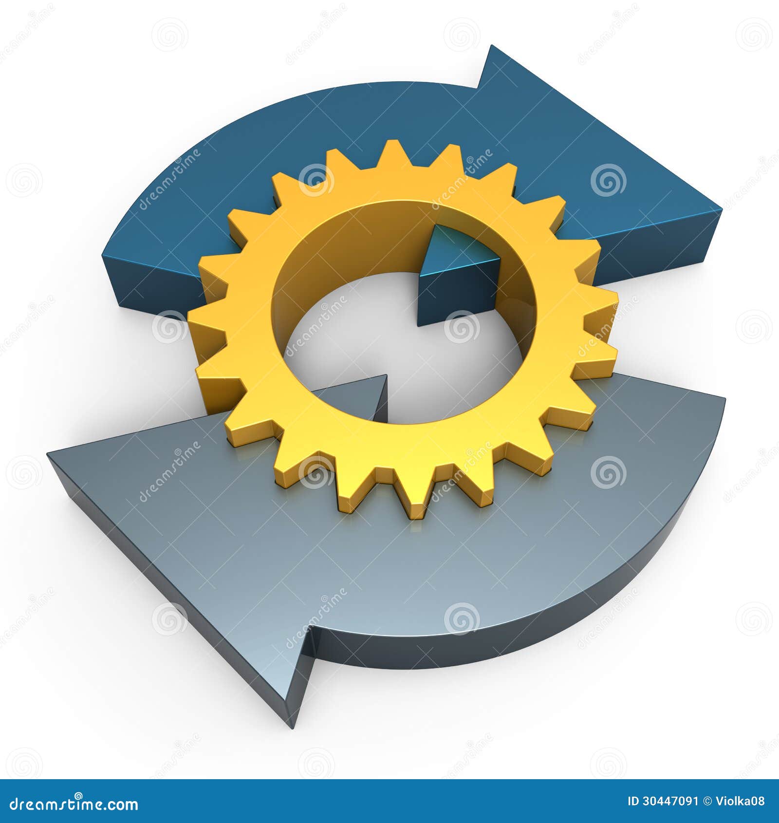 Diagramme de processus illustration stock. Illustration du bleu - 30447091