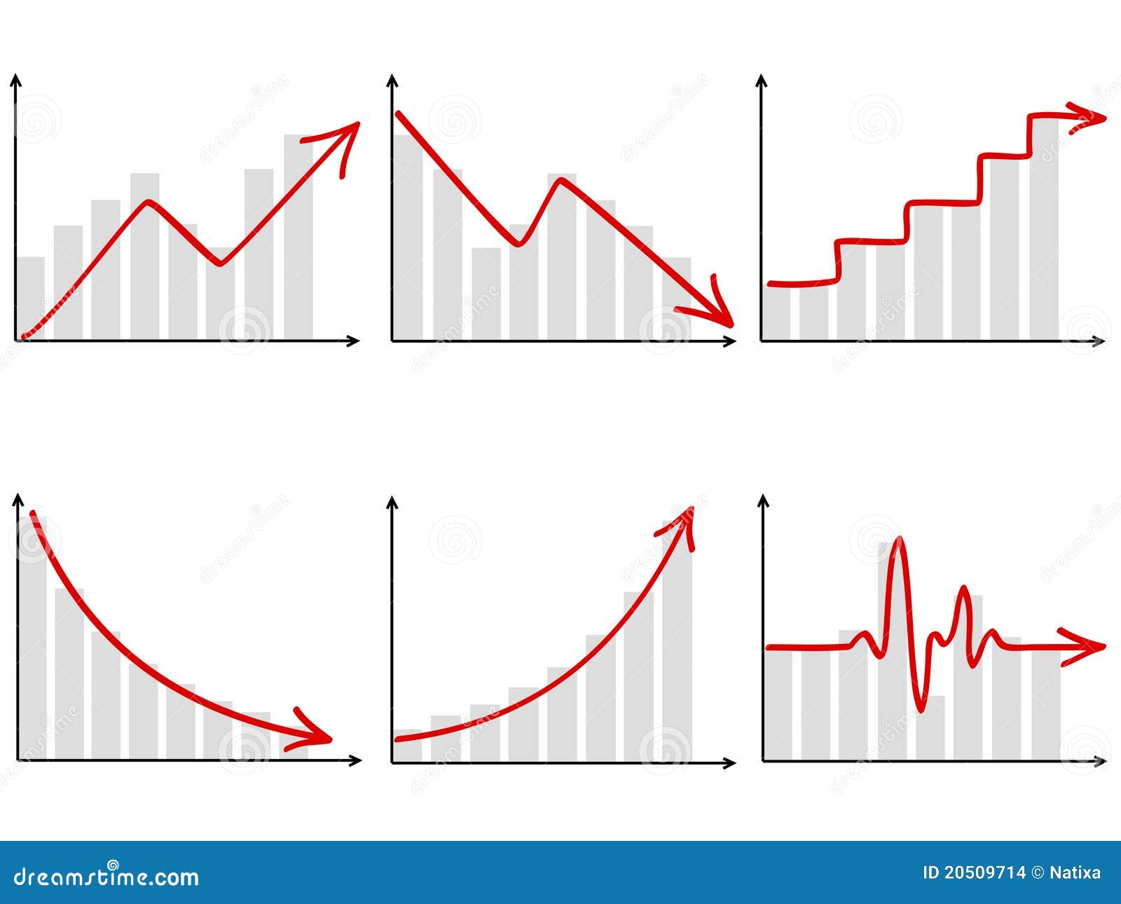 Diagrammen vector illustratie. Illustration of munt, pictogram - 20509714