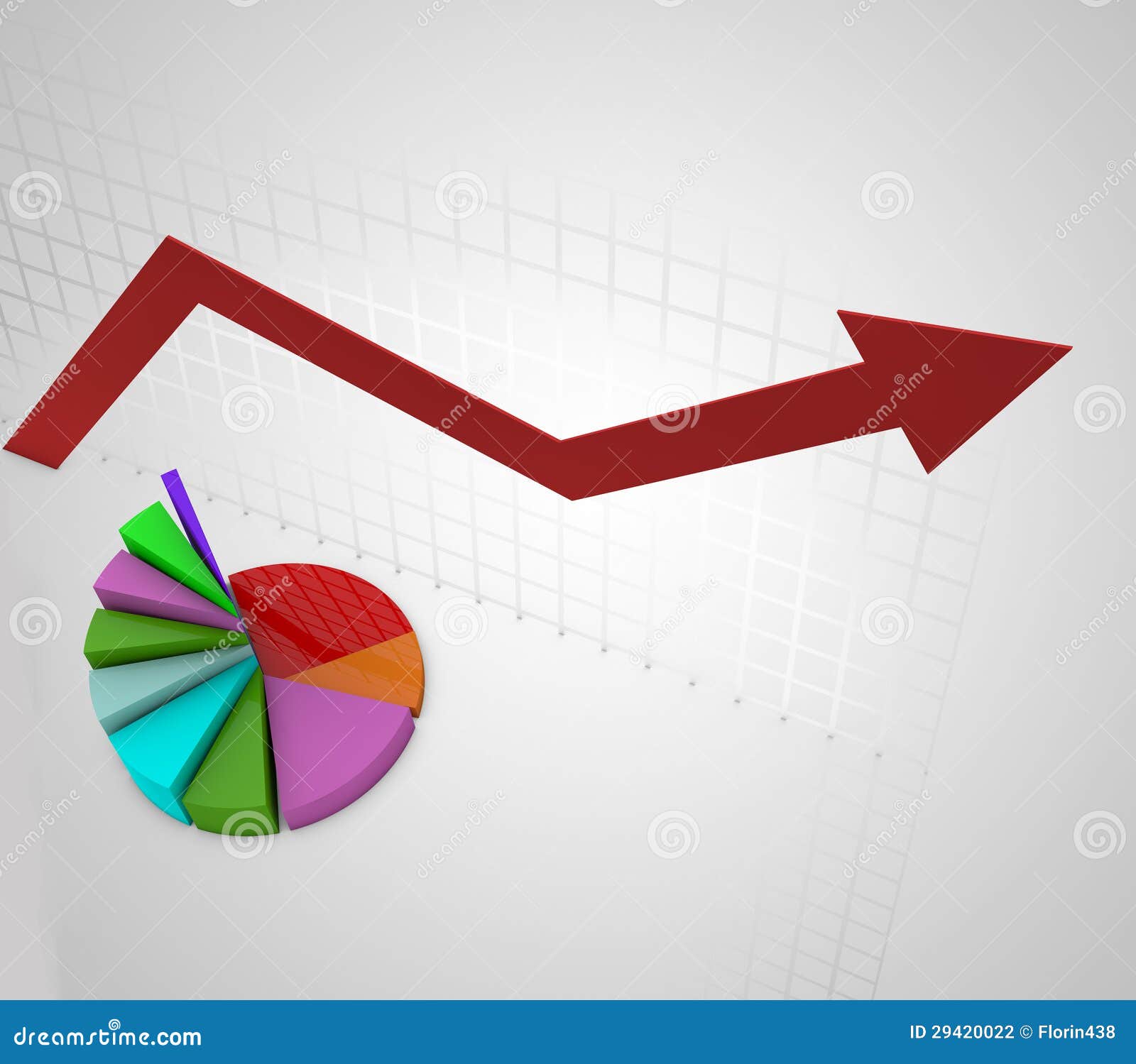 Diagrammes Et Graphiques Financiers Photo stock - Image du concepts ...