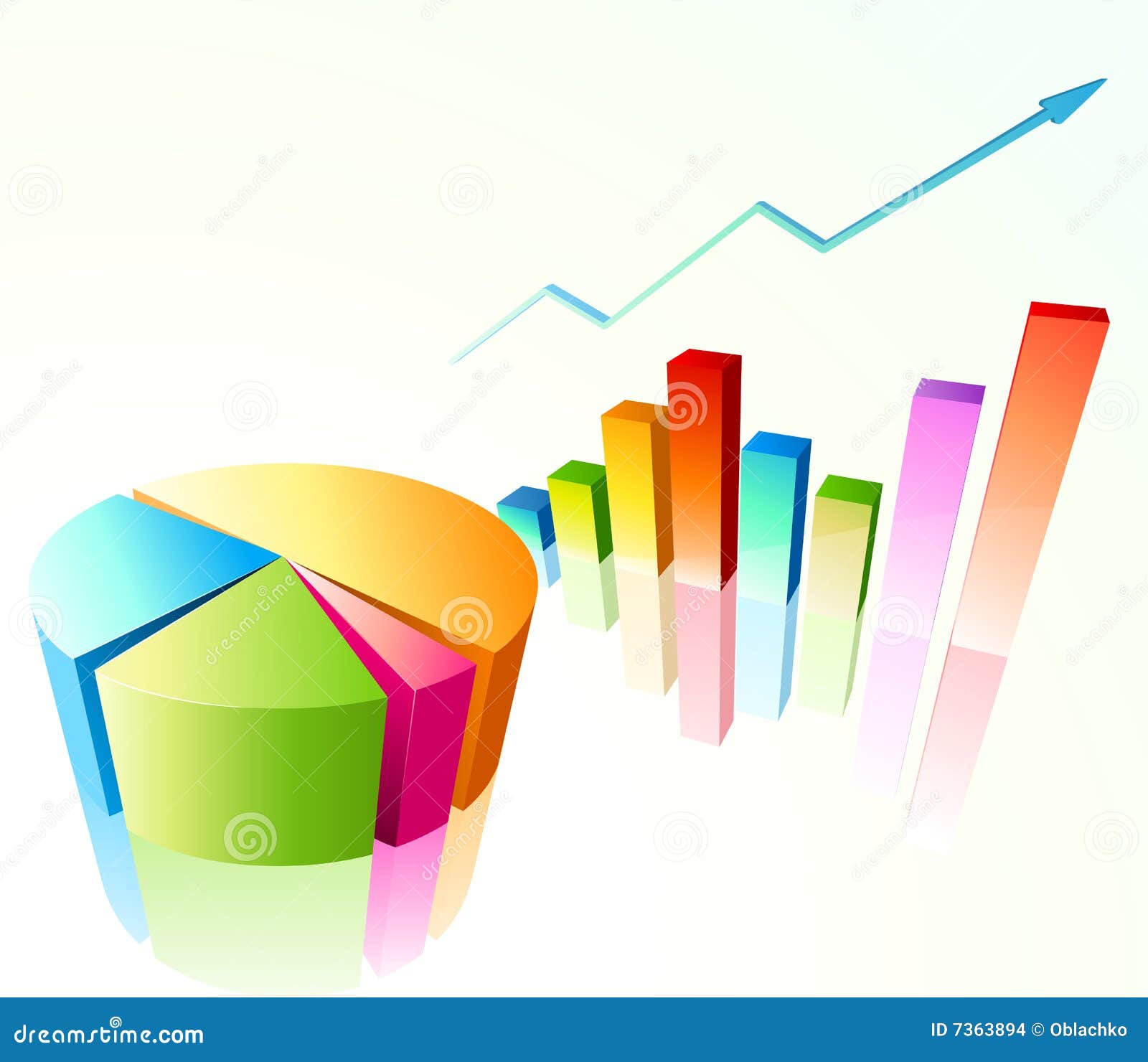 Diagrams stock vector. Illustration of dimensional, moving - 7363894