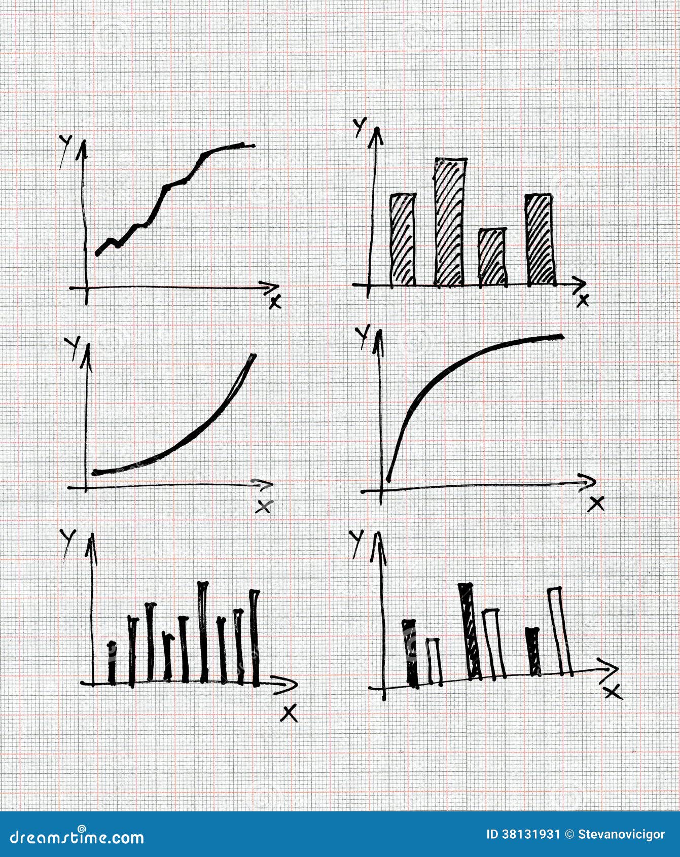 Diagrams And Charts And Other Infographics Drawing Royalty-Free Stock ...