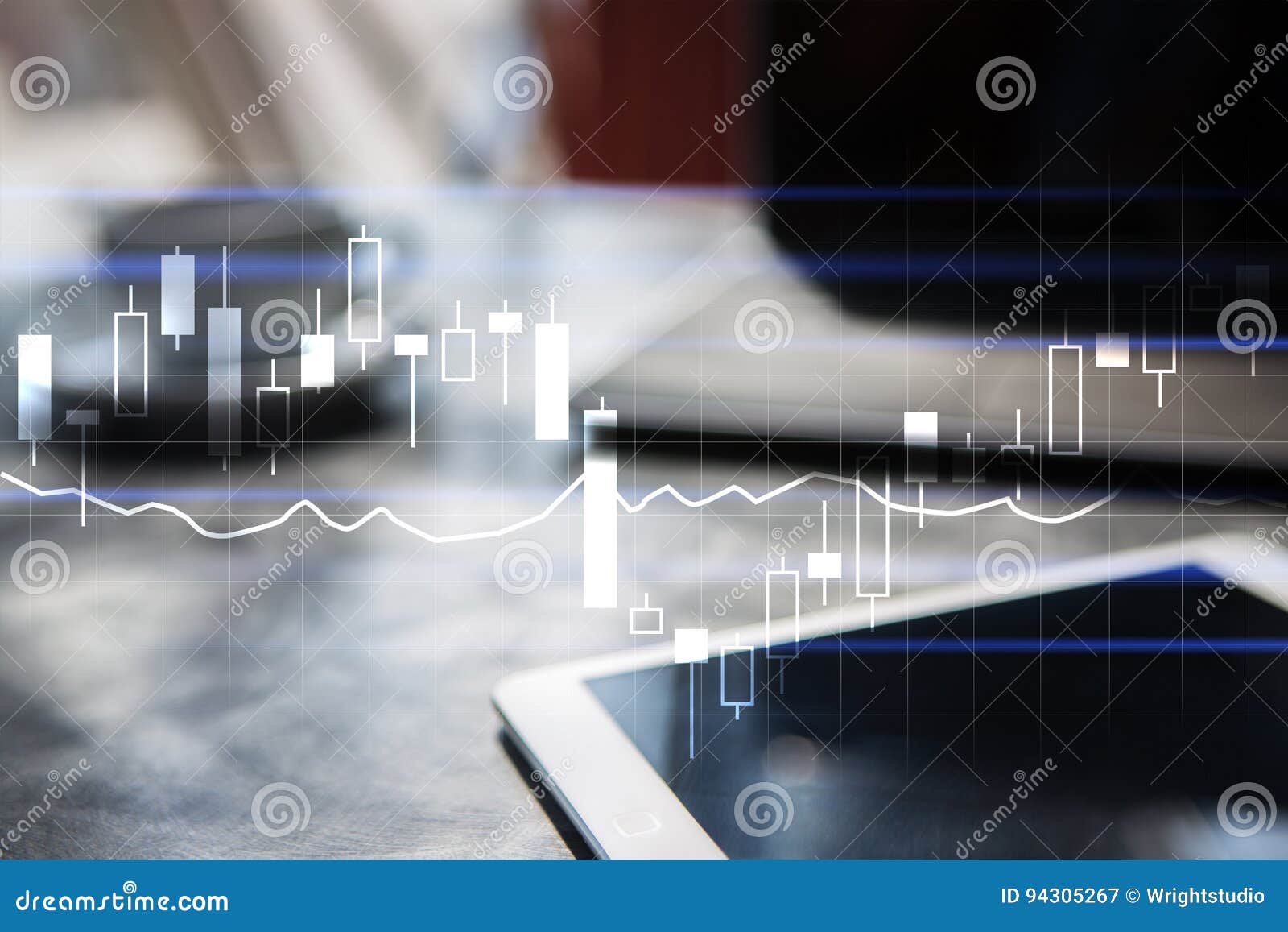 Diagrams and Graphs. Business Strategy, Data Analysis Technology ...