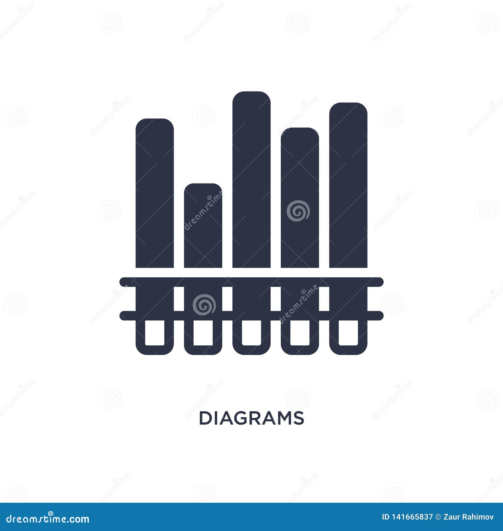 Diagrams Icon Vector Sign And Symbol Isolated On White Background ... Diagrams Icon Vector Sign And Symbol Isolated On White Background ...