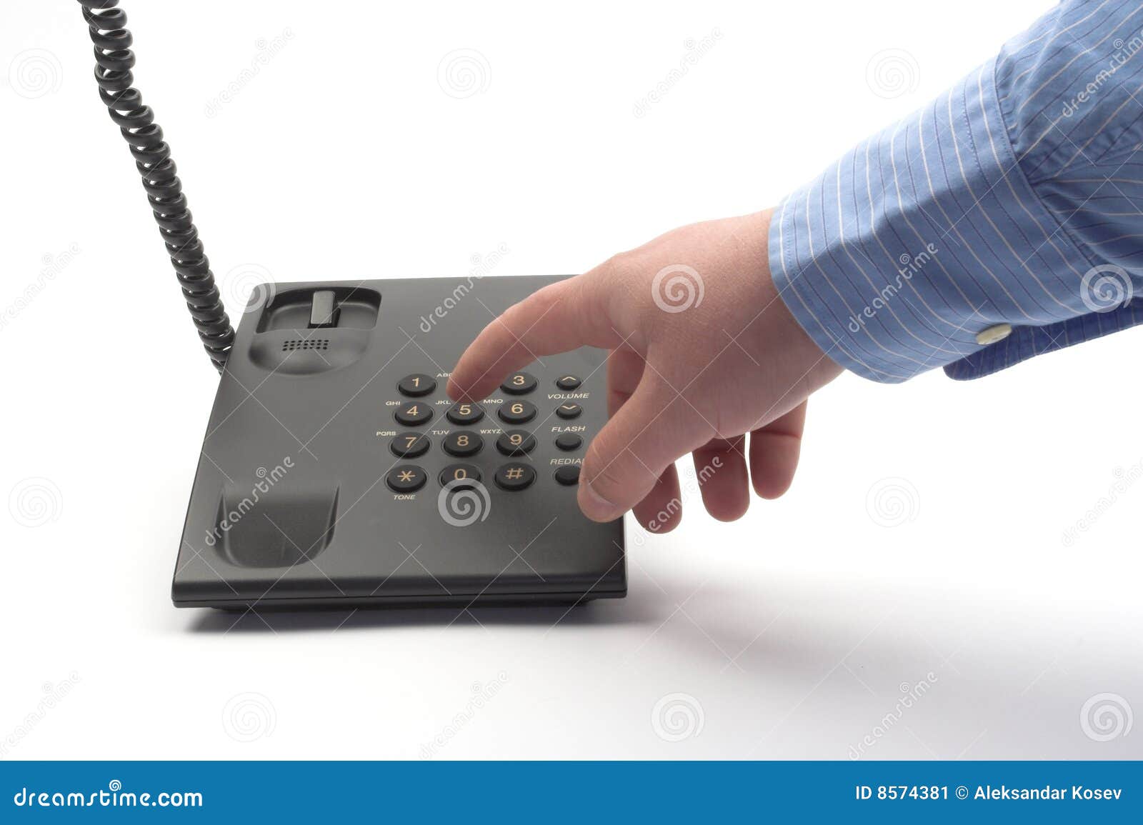 Dial stock image. Image of device, modern, white, hold - 8574381