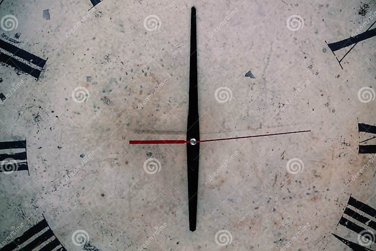 Dial of the ancient clock. stock image. Image of background - 88416779