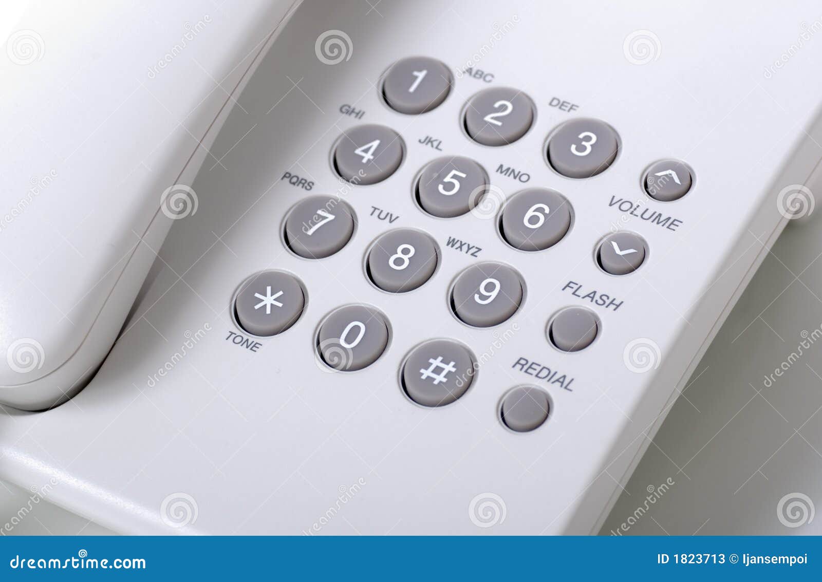Dial buttons stock image. Image of communication, ringing - 1823713