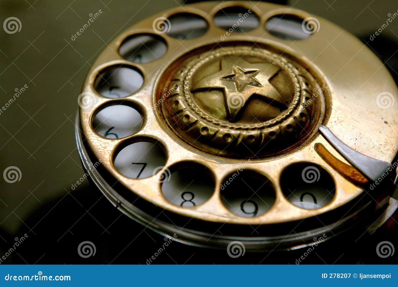 Dial buttons stock image. Image of antique, technology - 278207