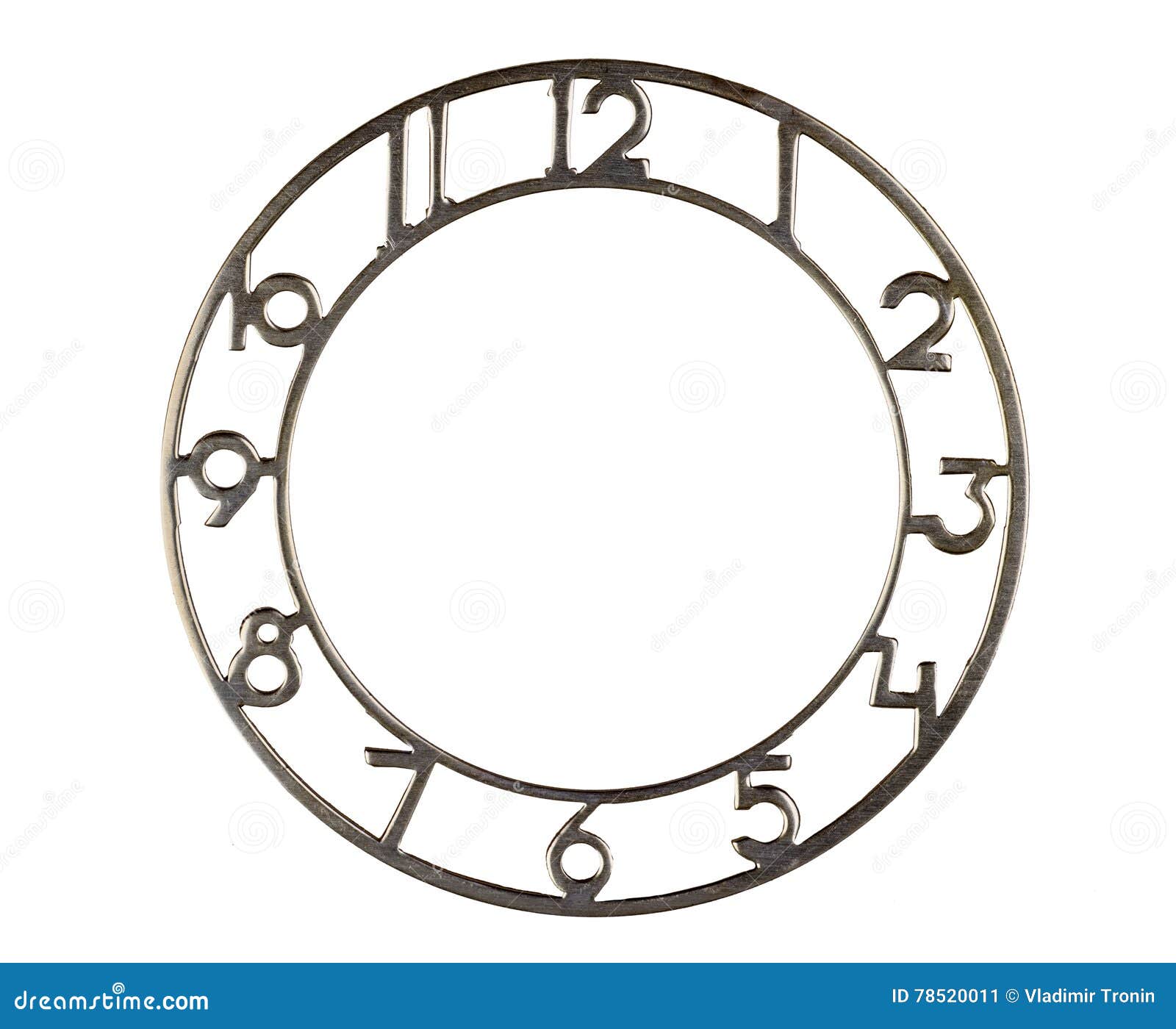 The Dial of the Clock on White Stock Image - Image of clock, isolated ...