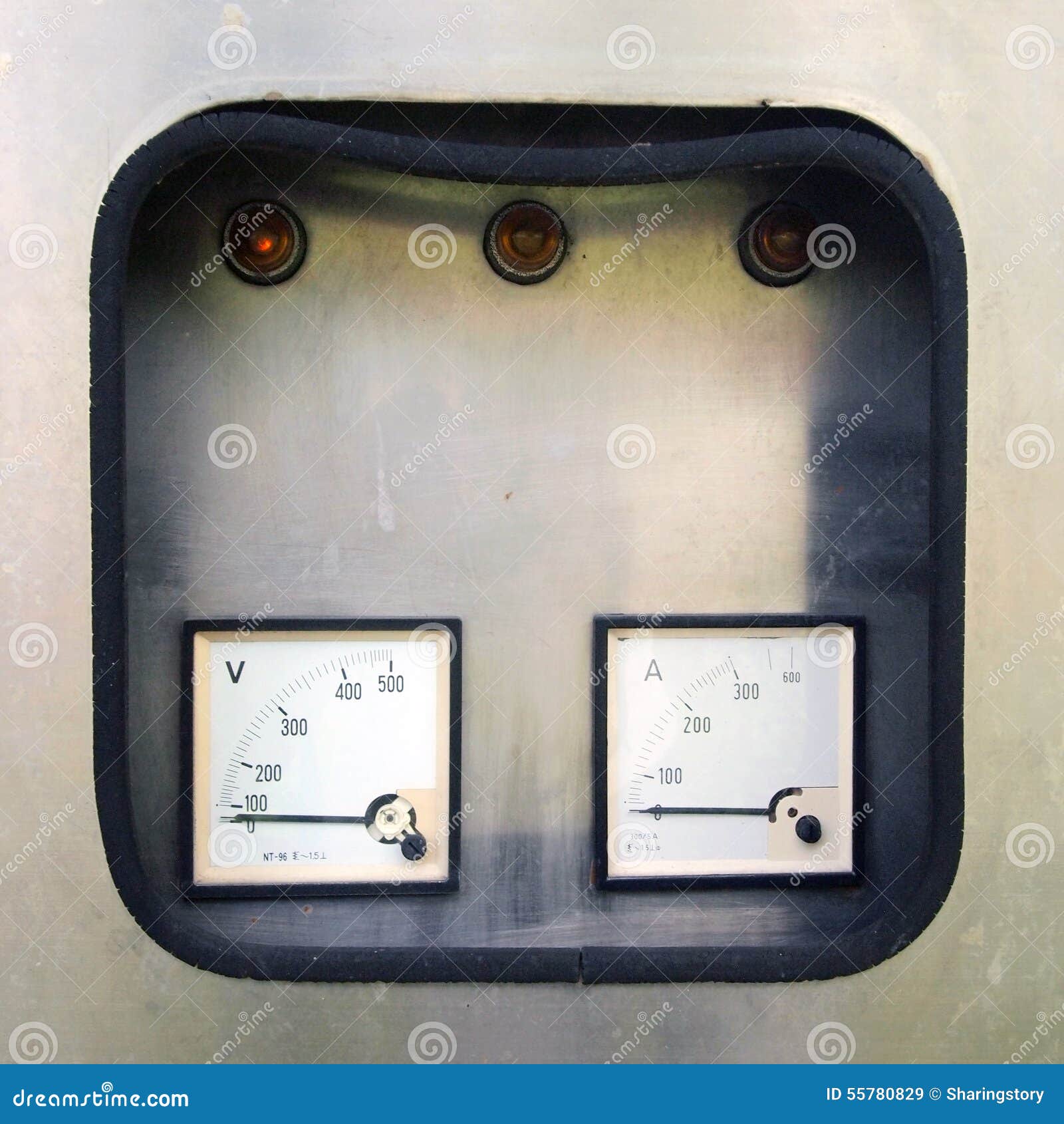 Dial control stock image. Image of engineering, panel - 55780829