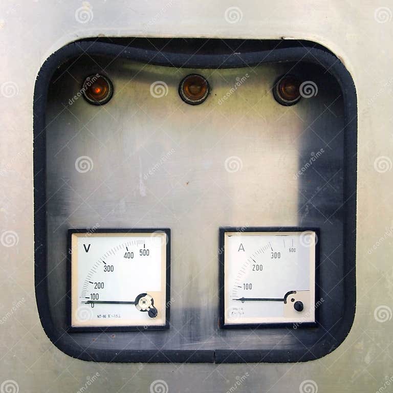 Dial control stock image. Image of engineering, panel - 55780829