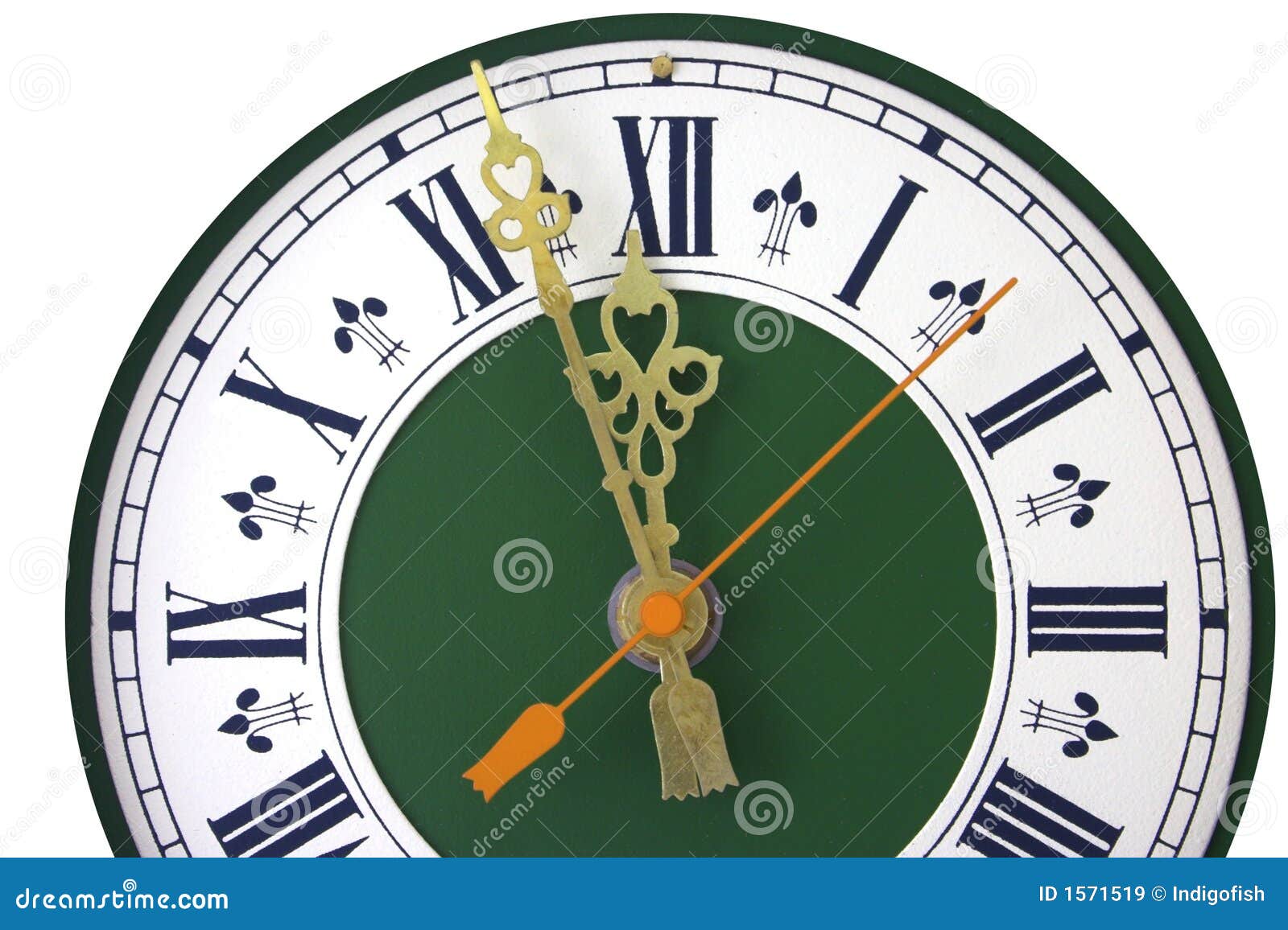 Dial del reloj analogico imagen de archivo. Imagen de mecanismo - 1571519