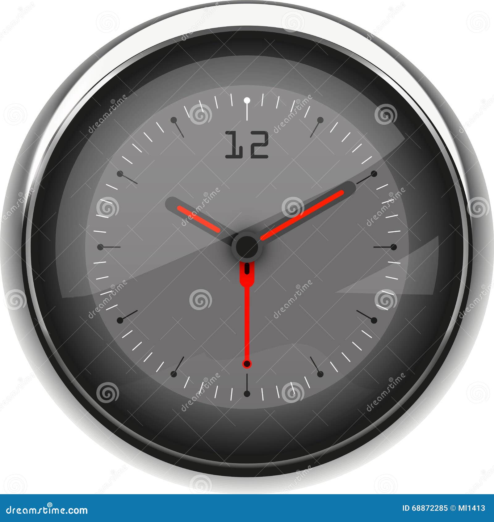 Dial design element stock vector. Illustration of time - 68872285