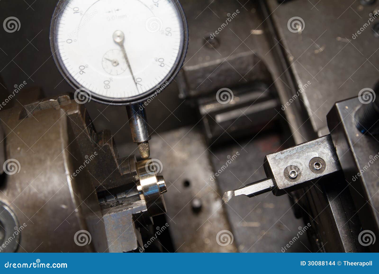 Dial gauge stock photo. Image of iron, check, control - 30088144