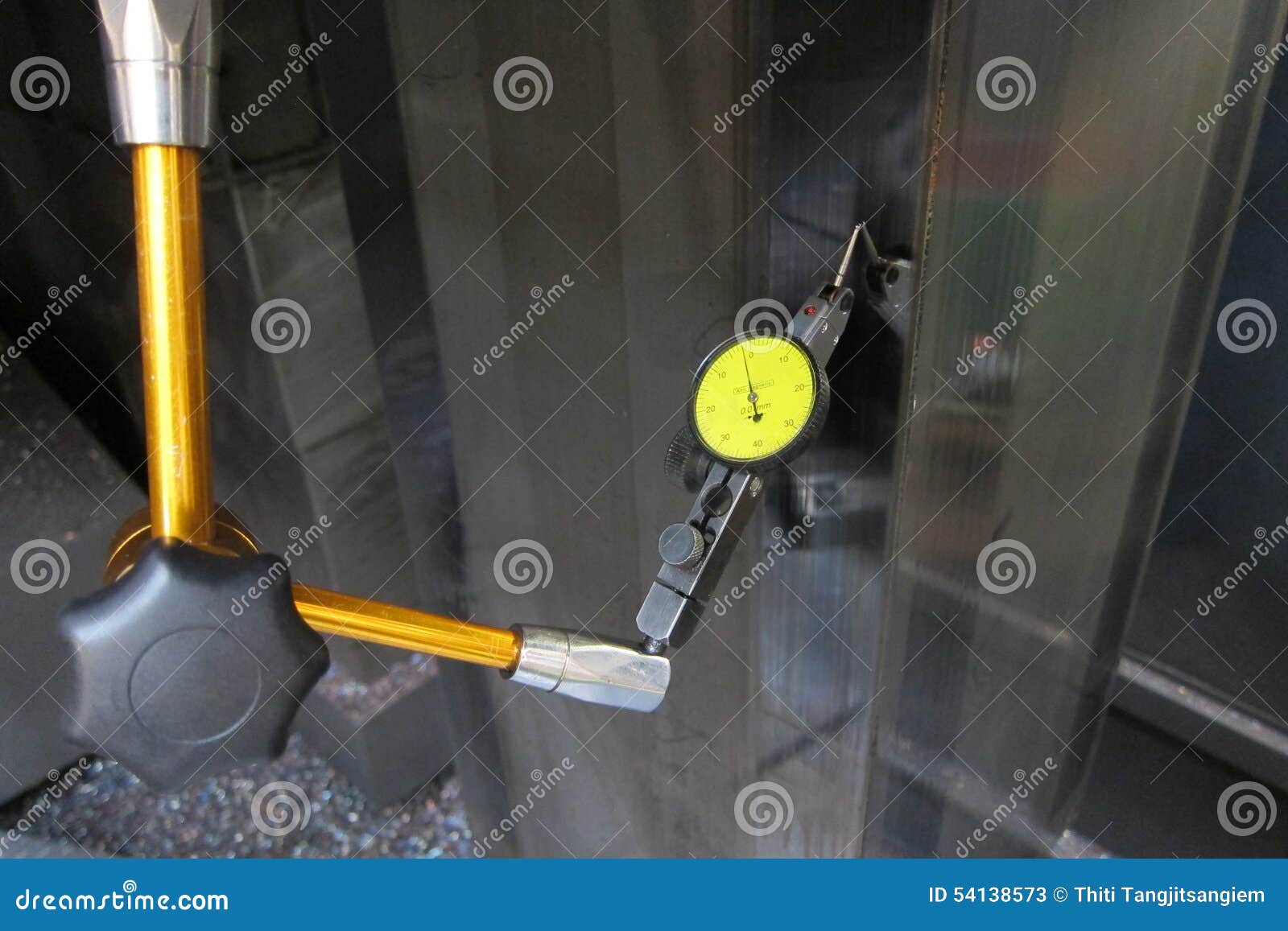 Dial gauge stock image. Image of engineering, level, background - 54138573