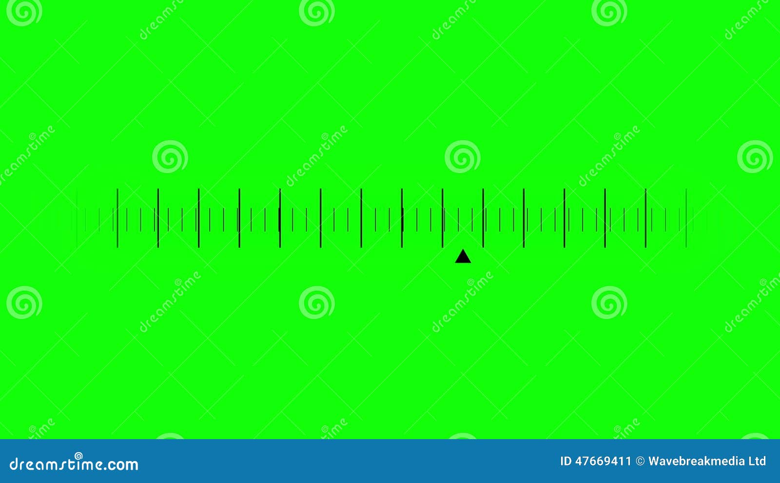 Dial Graphic Moving on Green Background Stock Video - Video of space ...