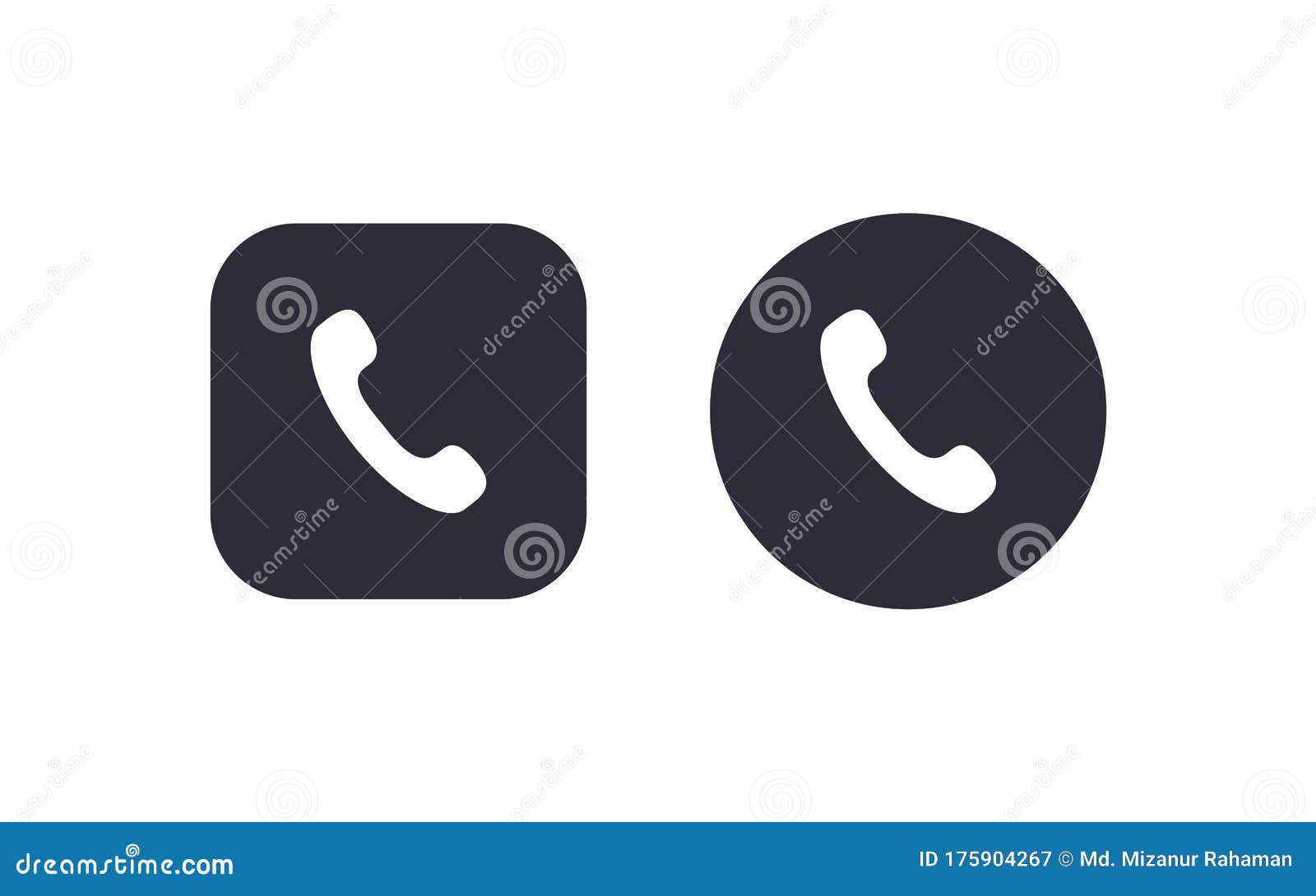 Dial Icon Button Vector Illustration Scalable Vector Design Stock ...