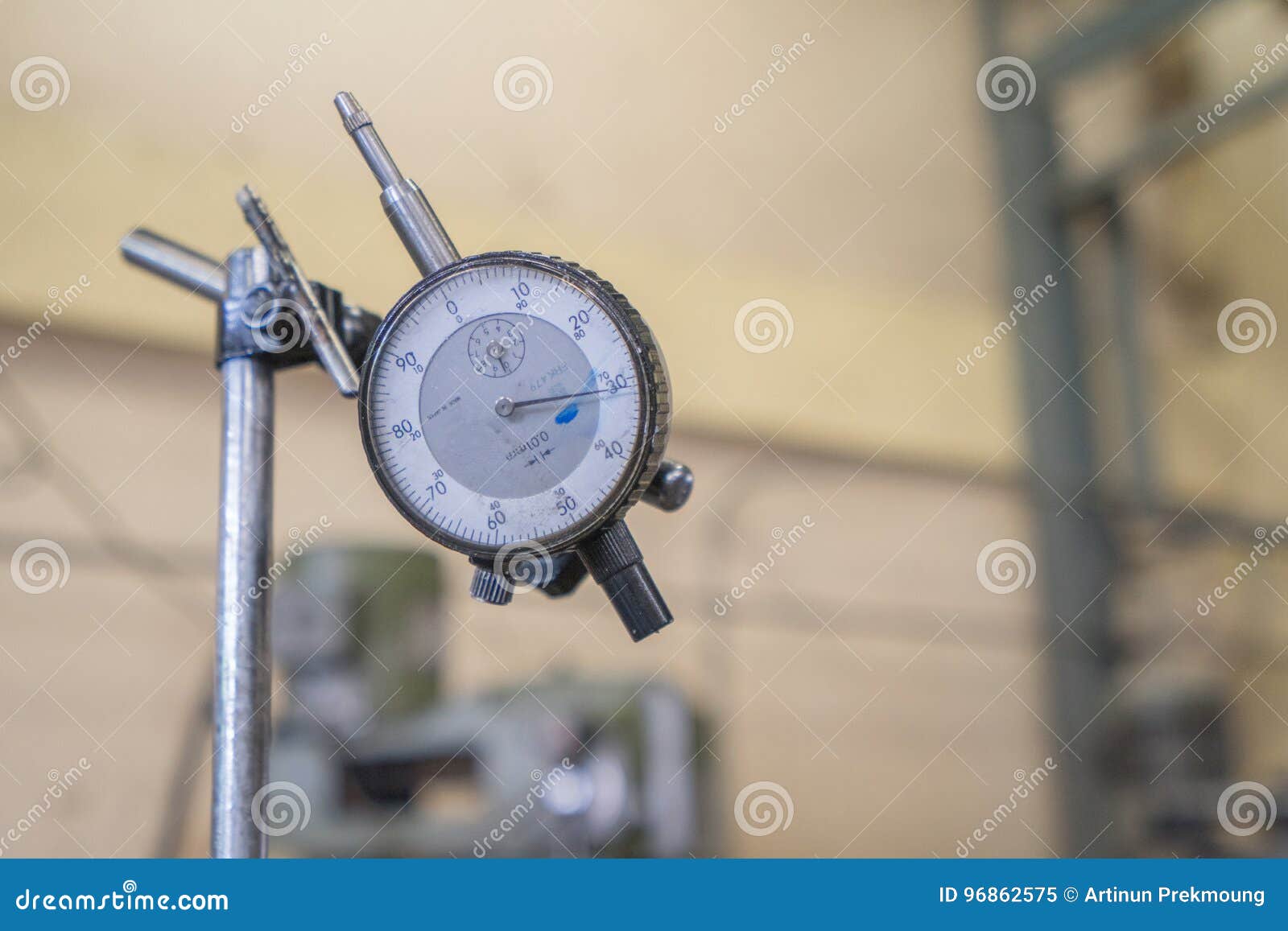 Indicator Gauge Rotary Punch Former On Grinding Machine Stock ...