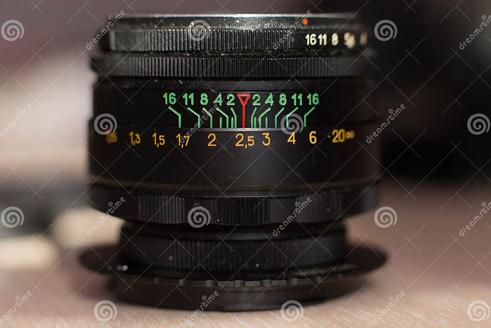 Dial, lens, lens manually stock photo. Image of business - 95383168