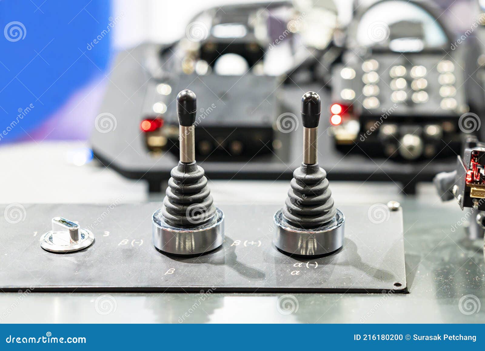 Dial Switch and Dual Accuracy Wobble Joystick for Control Position ...