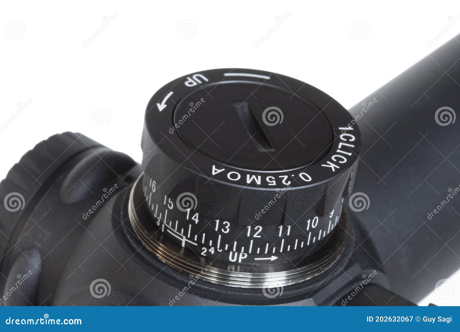 Elevation Dial On A Sniper Scope Stock Photography | CartoonDealer.com ...