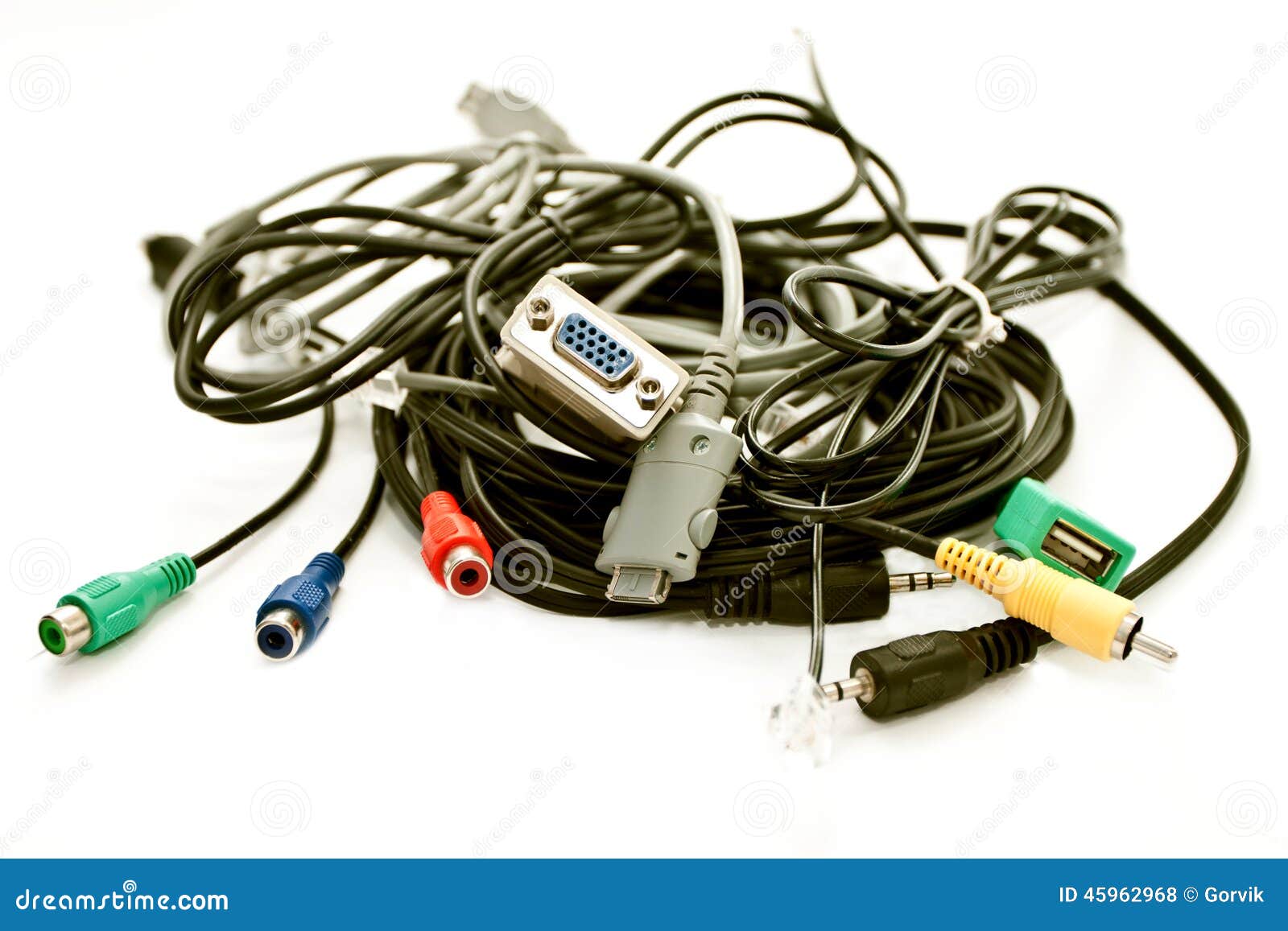 Dial-up of Adapters for the Computer Stock Photo - Image of network ...