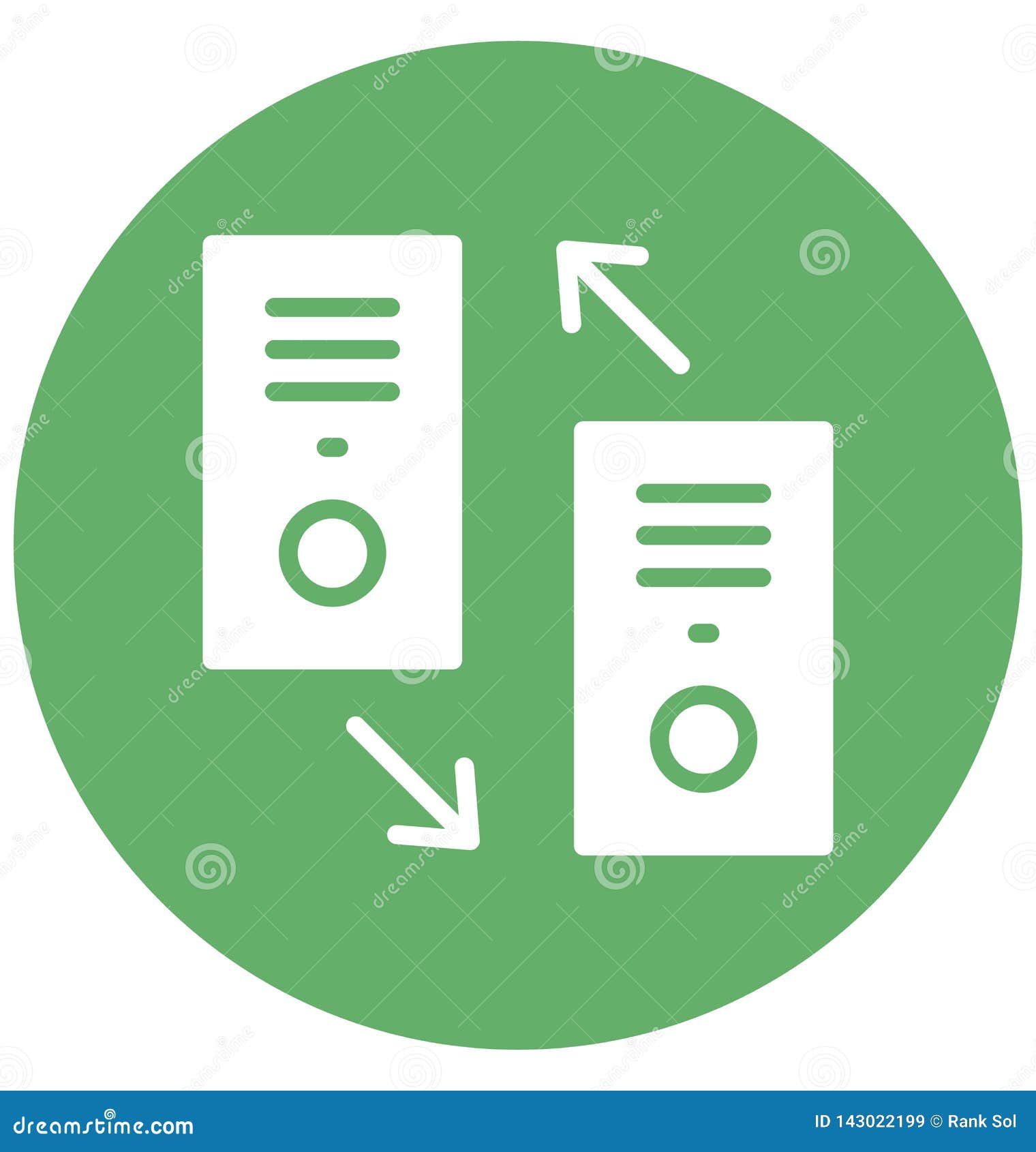 Dialed and Received Calls Isolated Vector Icon Which Can Easily Modify ...