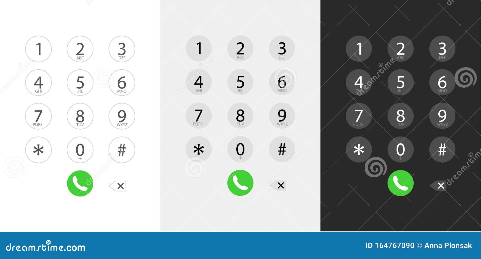 Number 3 Key On Keyboard Icon. Linear Vector Illustration From Computer ...