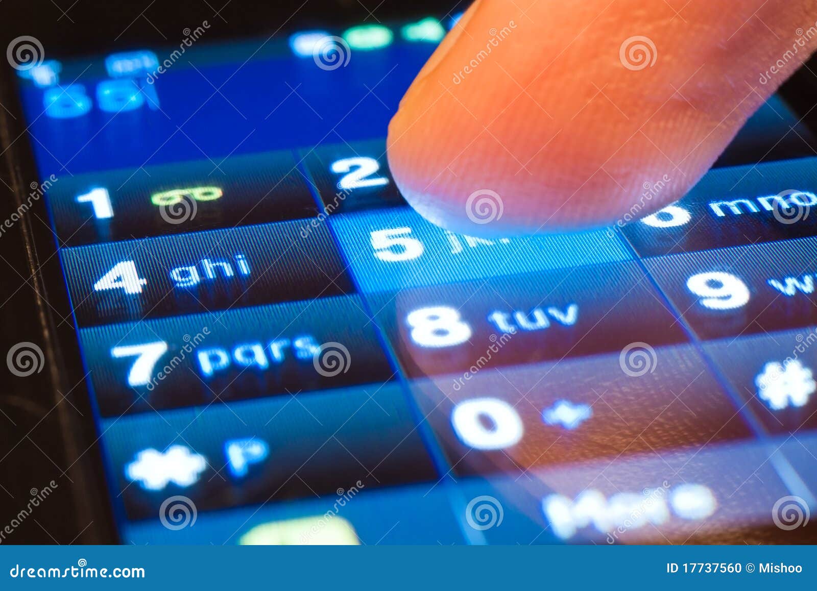 Dialing on smartphone stock photo. Image of technology - 17737560