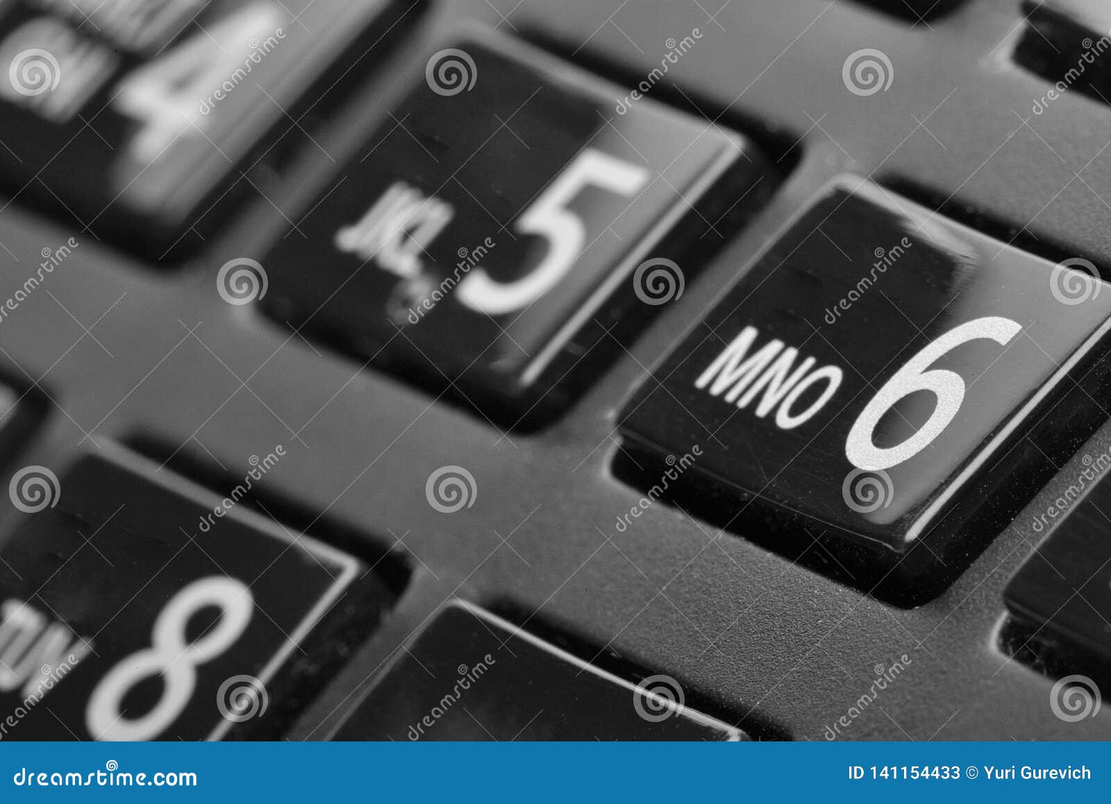 Dialing Telephone Keypad Concept for Communication, Contact Us and ...