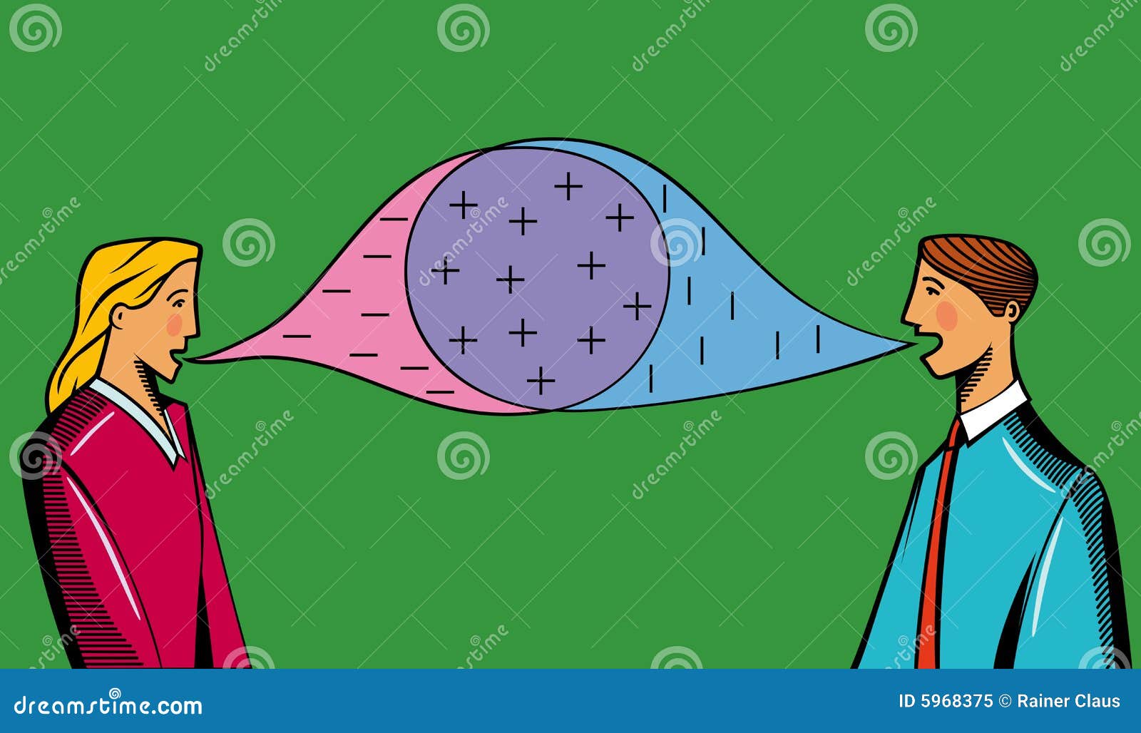 Dialog stock vector. Illustration of talk, dialog, discussion - 5968375