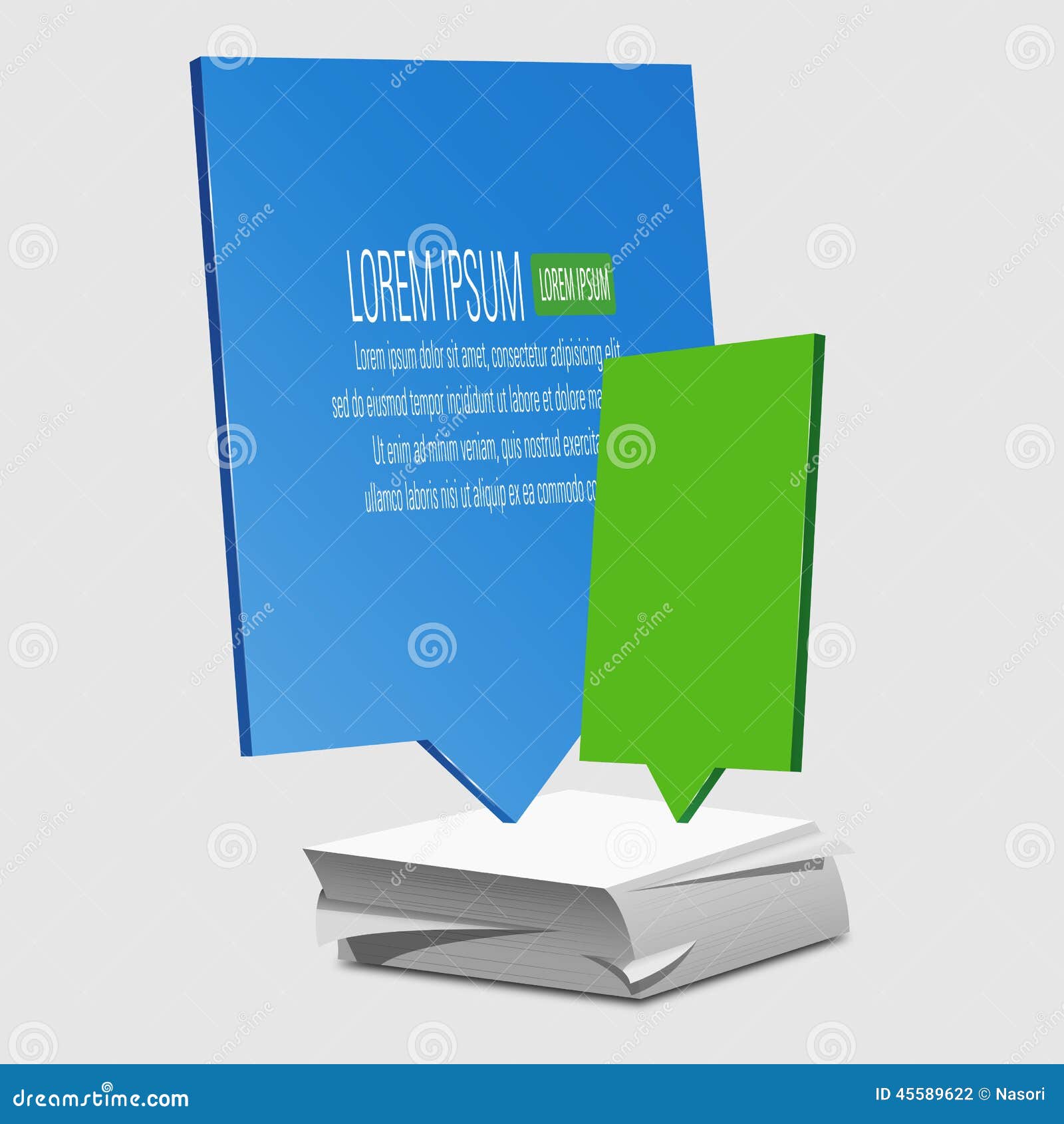 Dialog box stock illustration. Illustration of icon, background - 45589622
