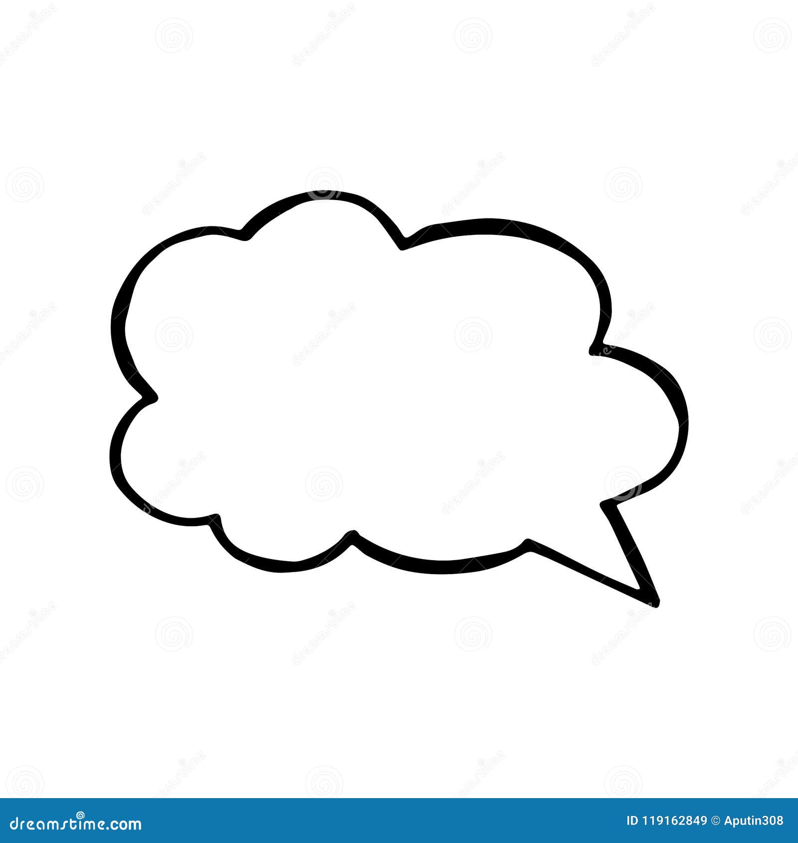 Dialog Box, Cloud Sketch Vector Stock Vector - Illustration of design ... Dialog Box, Cloud Sketch Vector Stock Vector - Illustration of design ...