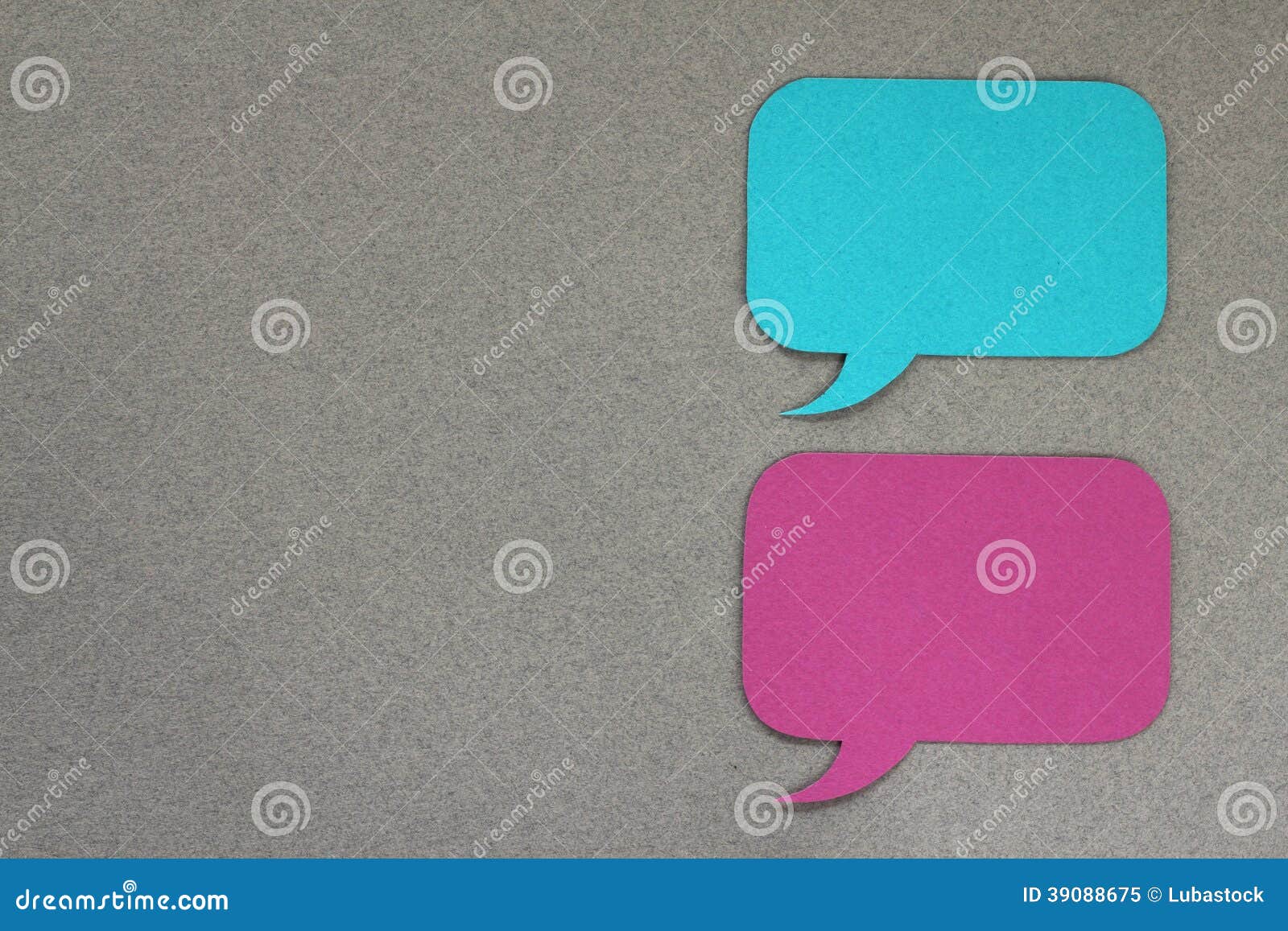 Dialog boxes stock image. Image of chat, modern, paper - 39088675
