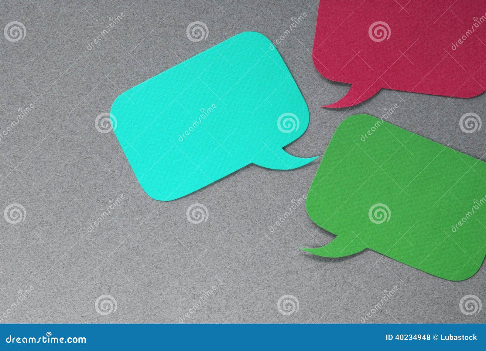 Dialog boxes stock photo. Image of space, dialog, paper - 40234948