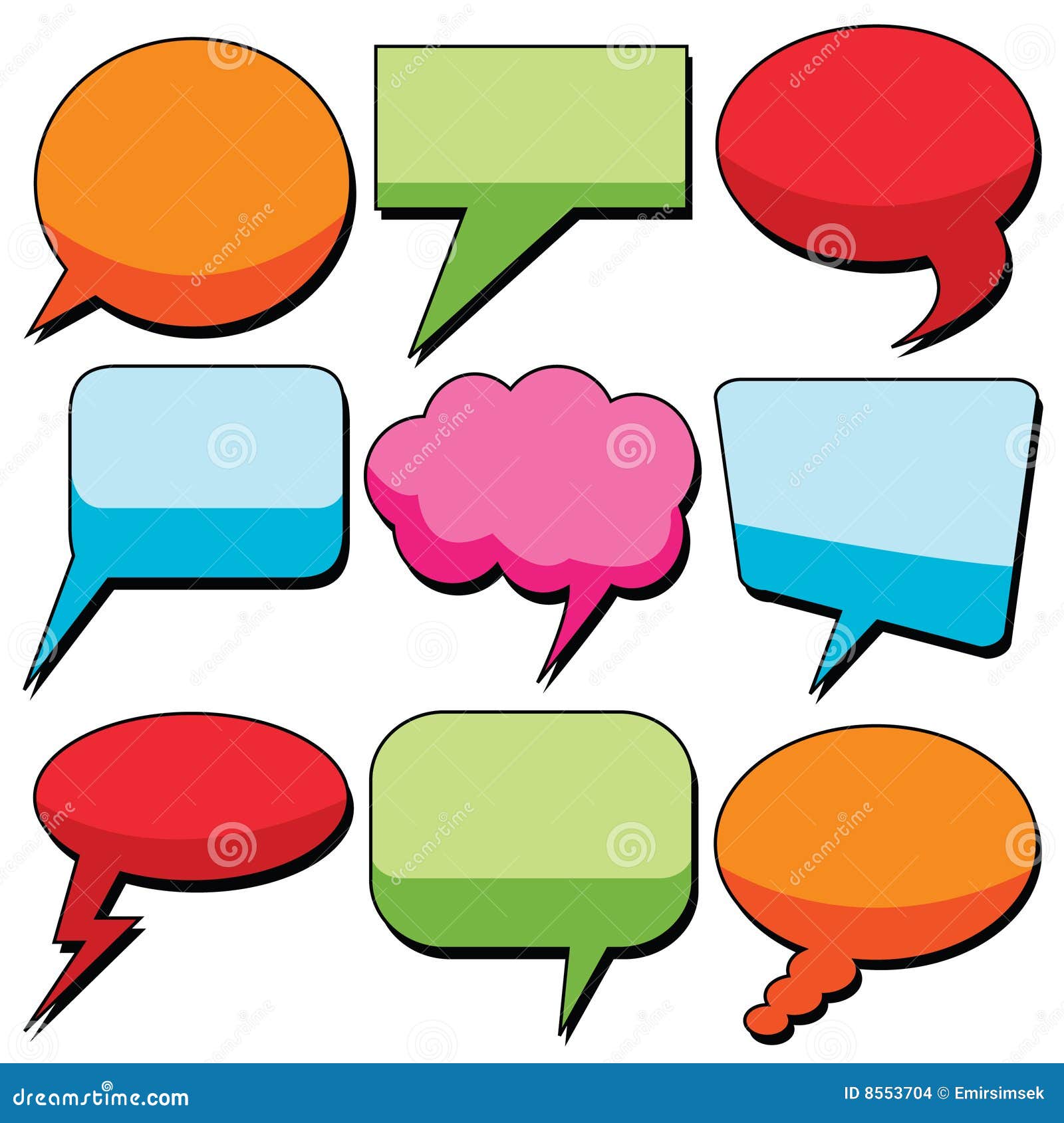 Dialog bubbles stock vector. Illustration of comics, design - 8553704 Dialog bubbles stock vector. Illustration of comics, design - 8553704