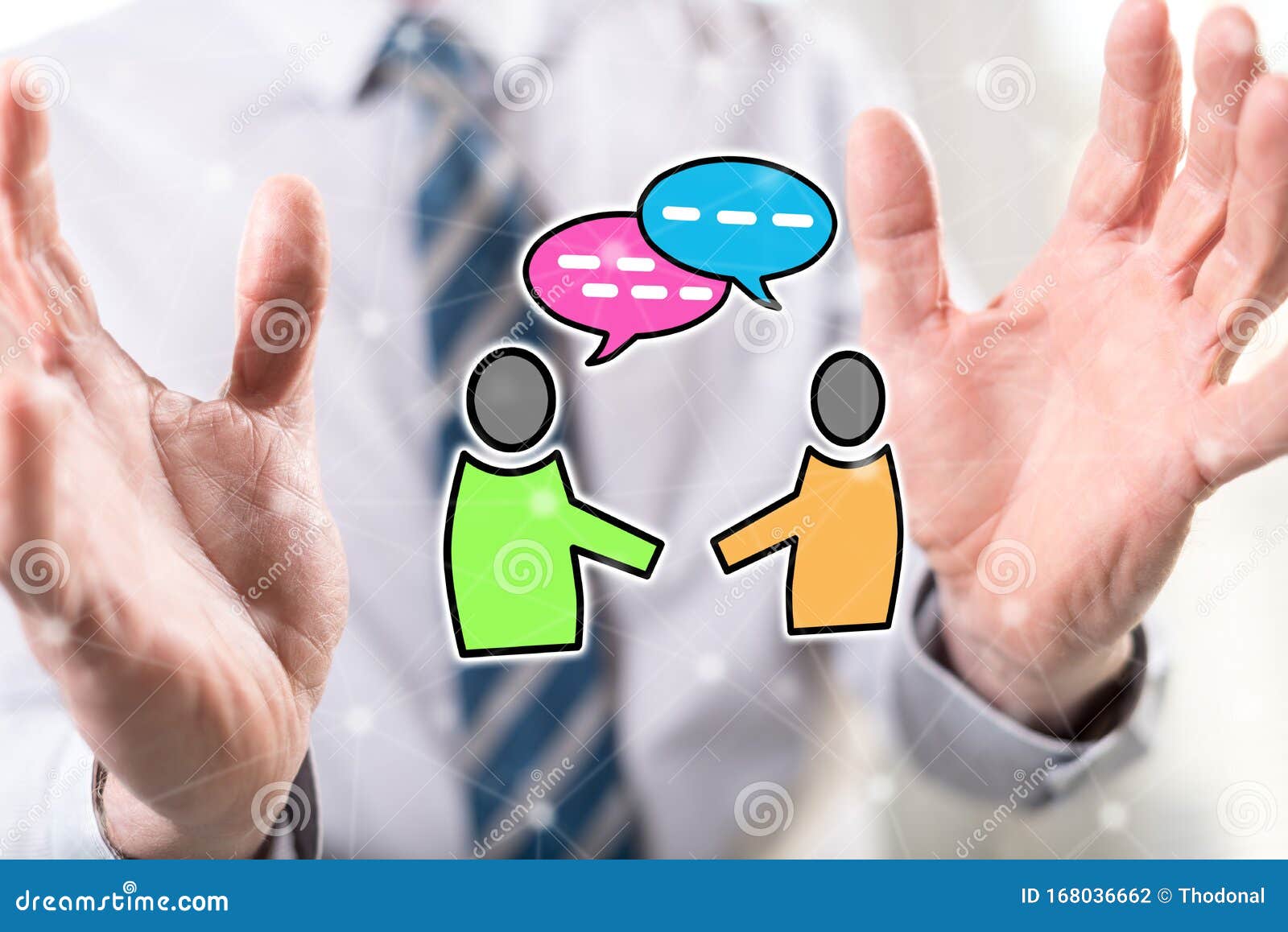 Concept of dialog stock photo. Image of talk, collaboration - 168036662