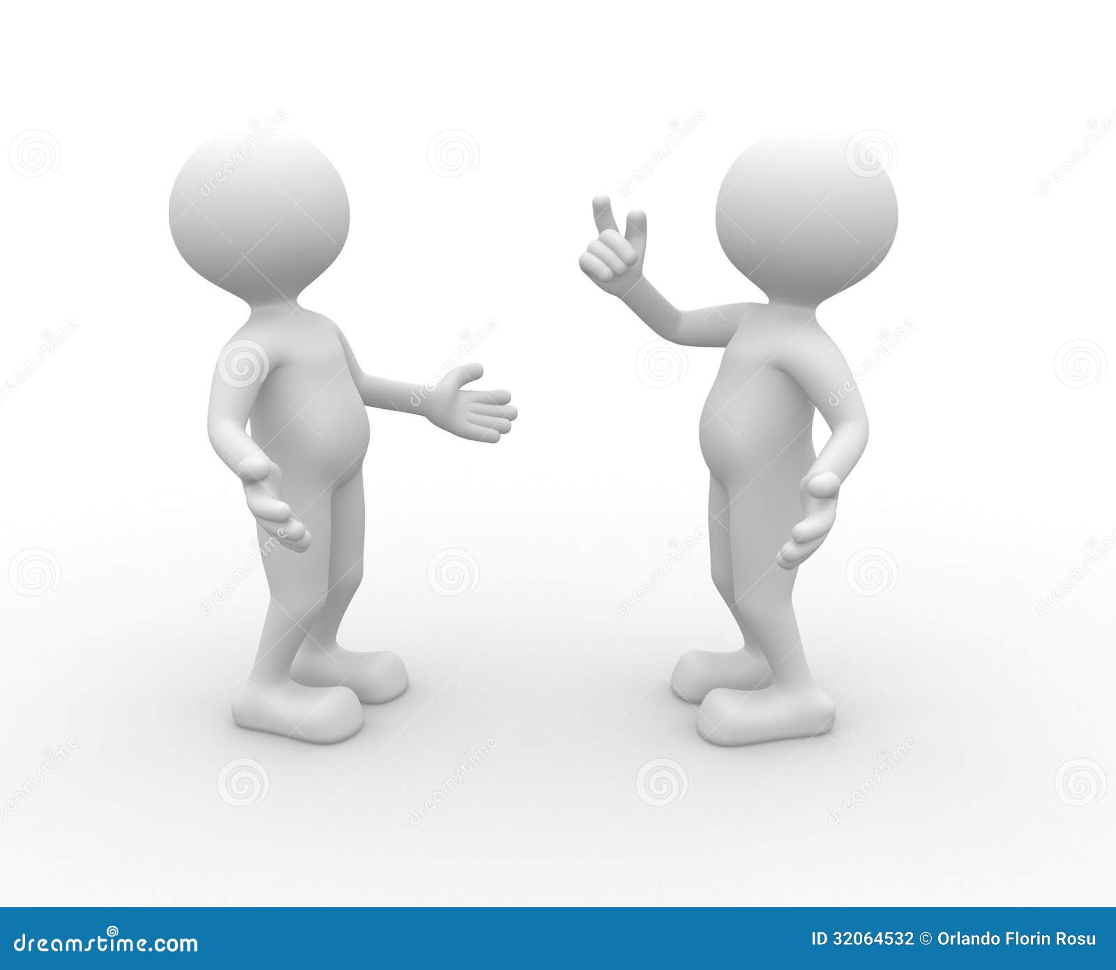 Dialog stock illustration. Illustration of neutral, explaining - 32064532