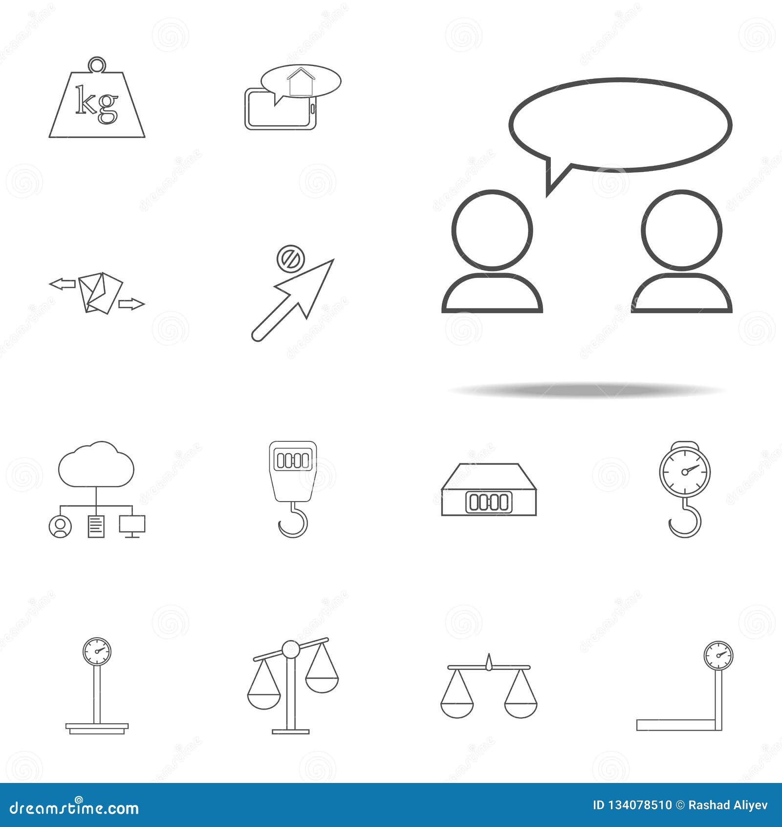 Dialog Icon. Web Icons Universal Set for Web and Mobile Stock ...
