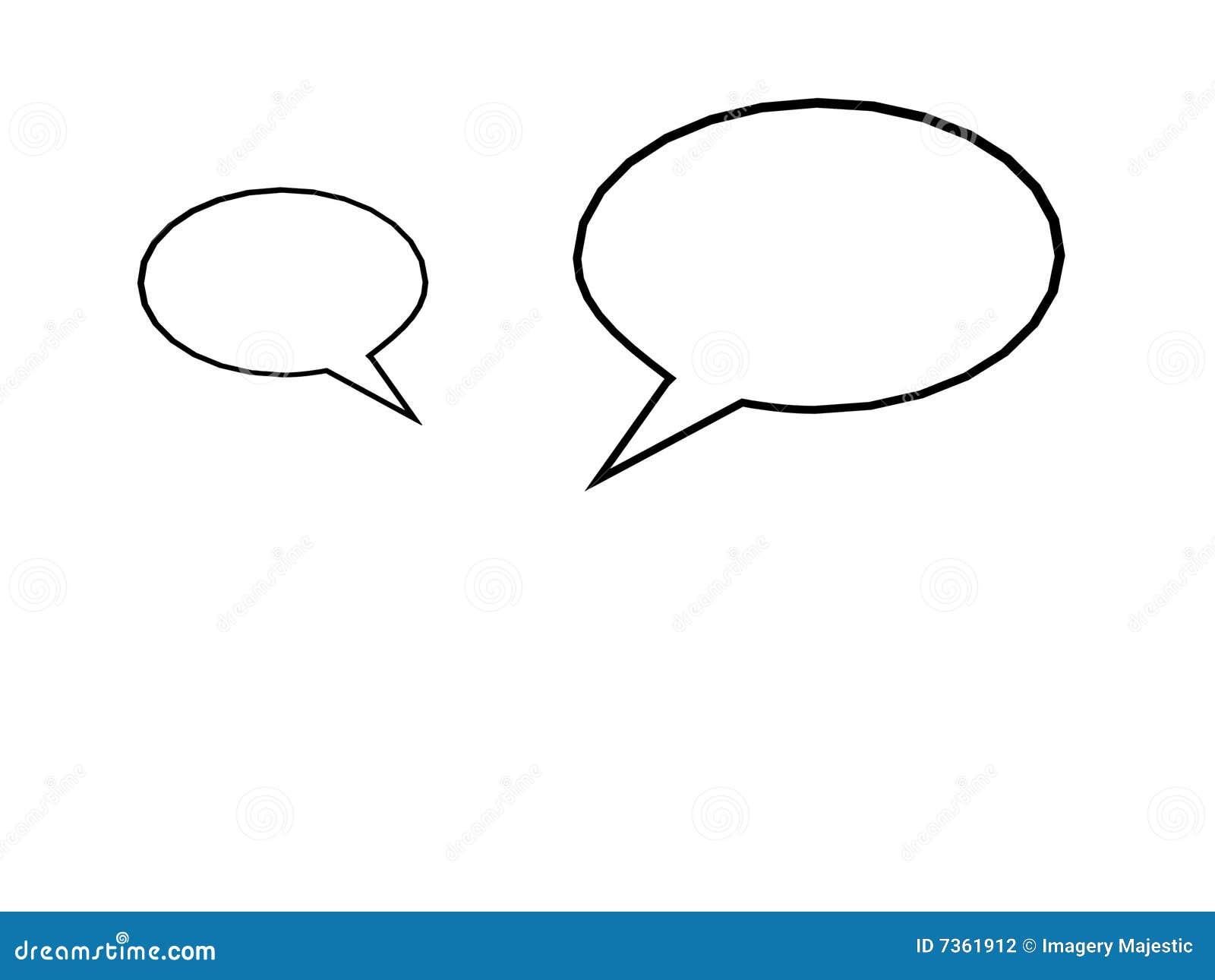 Dialog Symbol Stock Photography - Image: 7361912