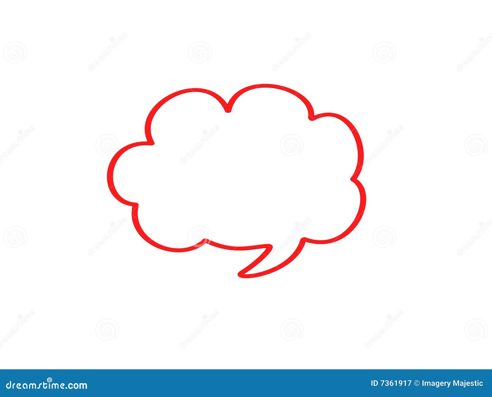 Dialog symbol stock illustration. Illustration of message - 7361917