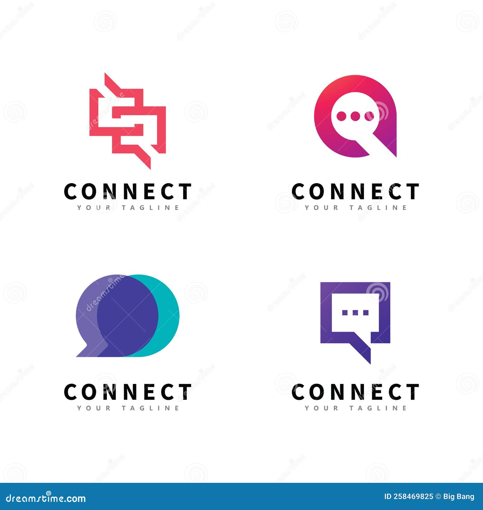 Dialogs and Discussions Logo. Communication Vector Symbol Stock Vector ...