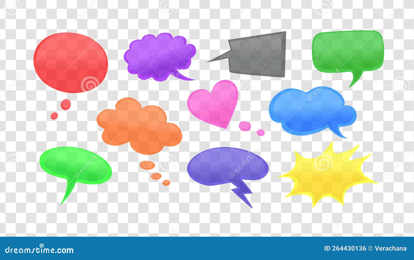 Dialogue Balloon, Emotion, Word Cloud, Bubble Stock Vector ...