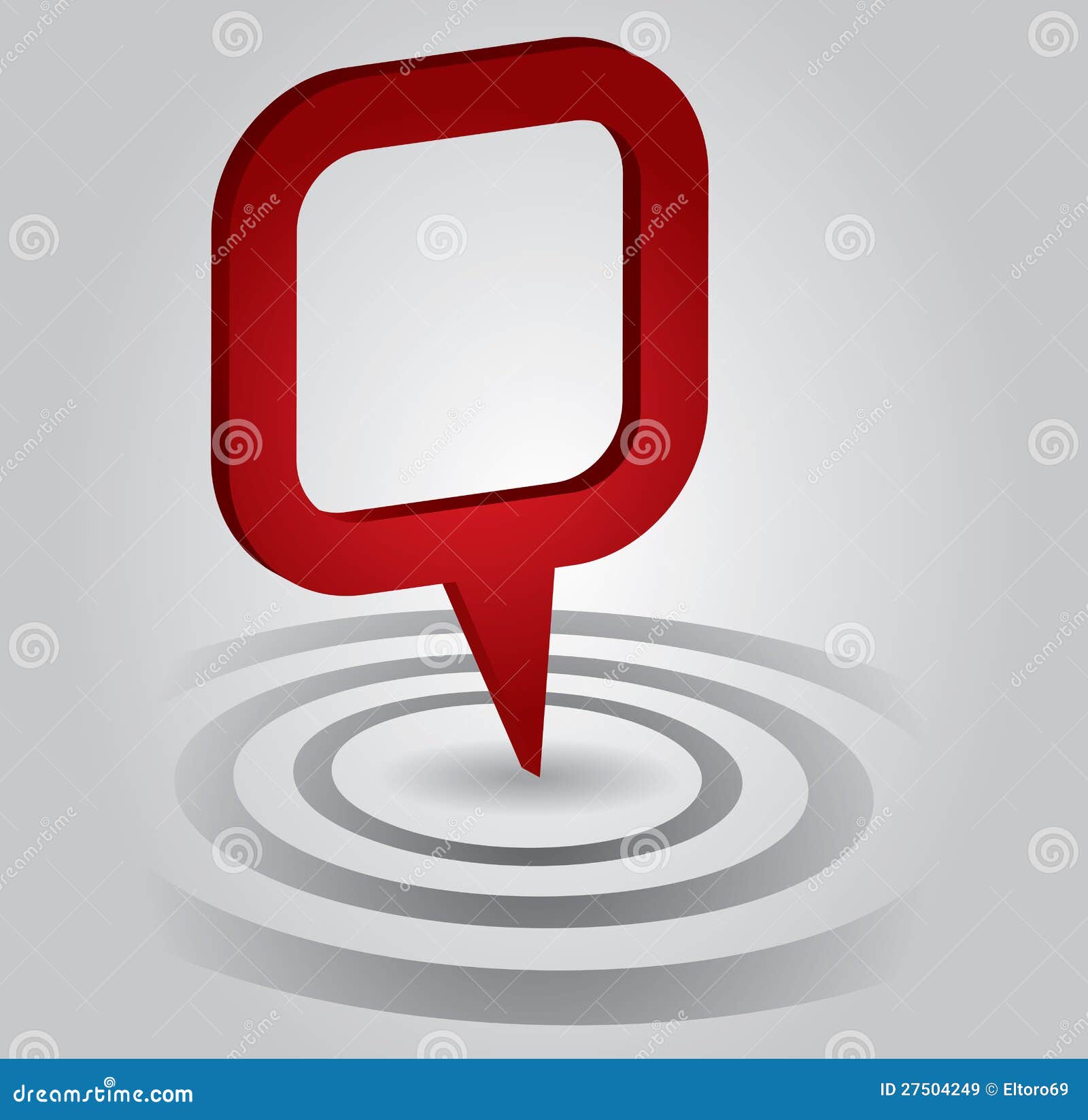Dialogue box stock vector. Illustration of empty, forum - 27504249