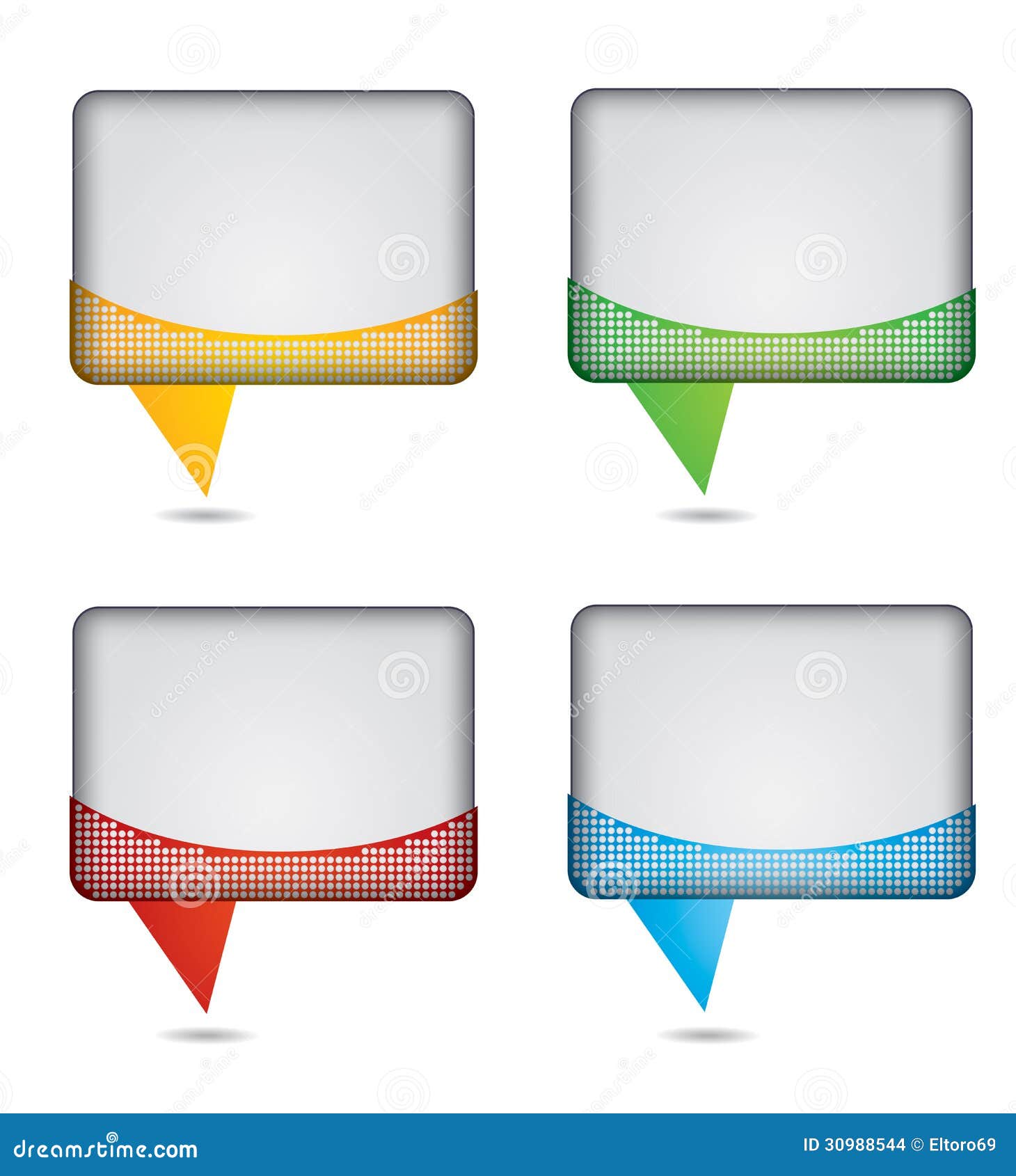 Dialogue box stock vector. Illustration of discussion - 30988544