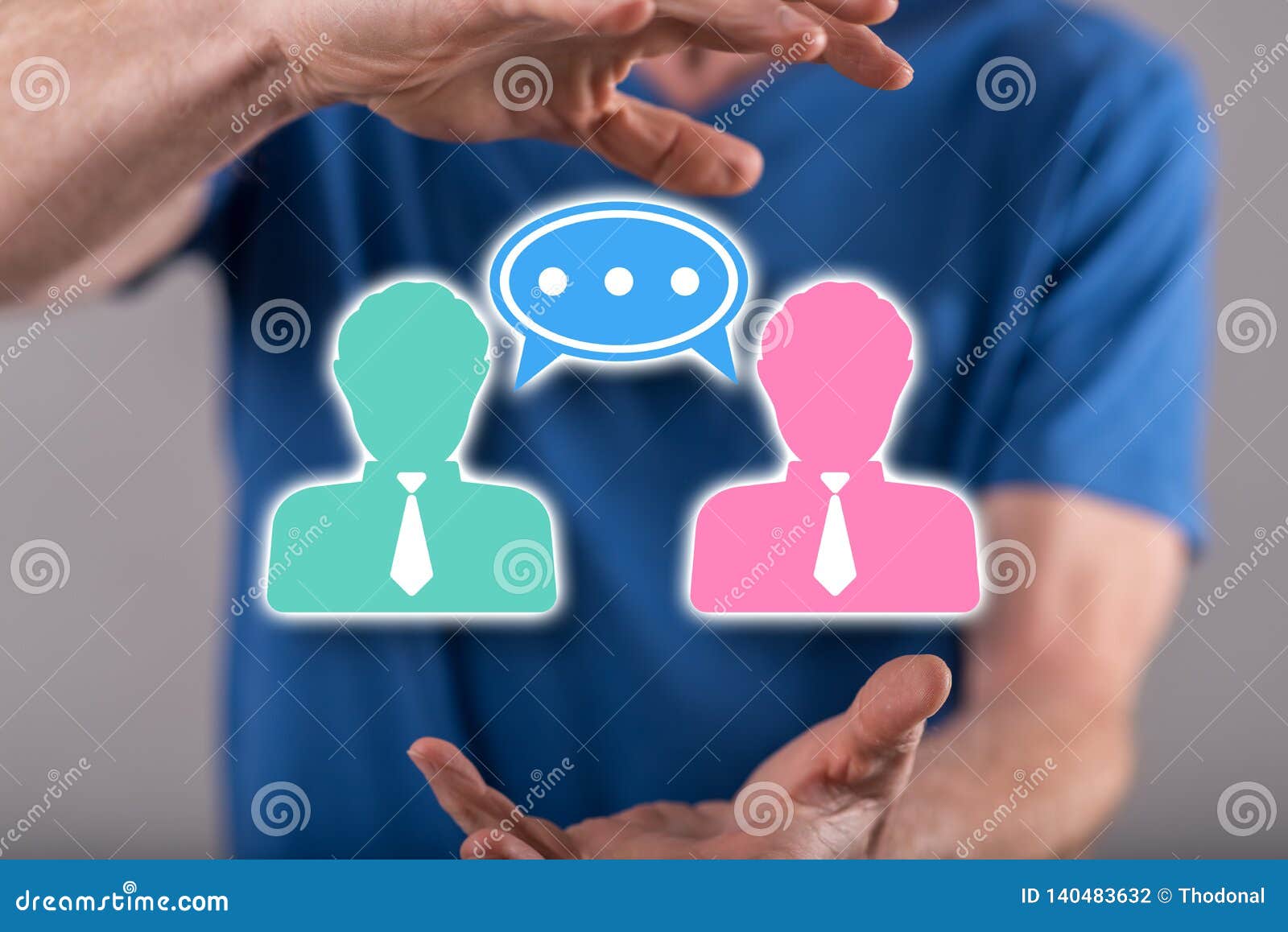 Concept of dialogue stock photo. Image of talk, business - 140483632