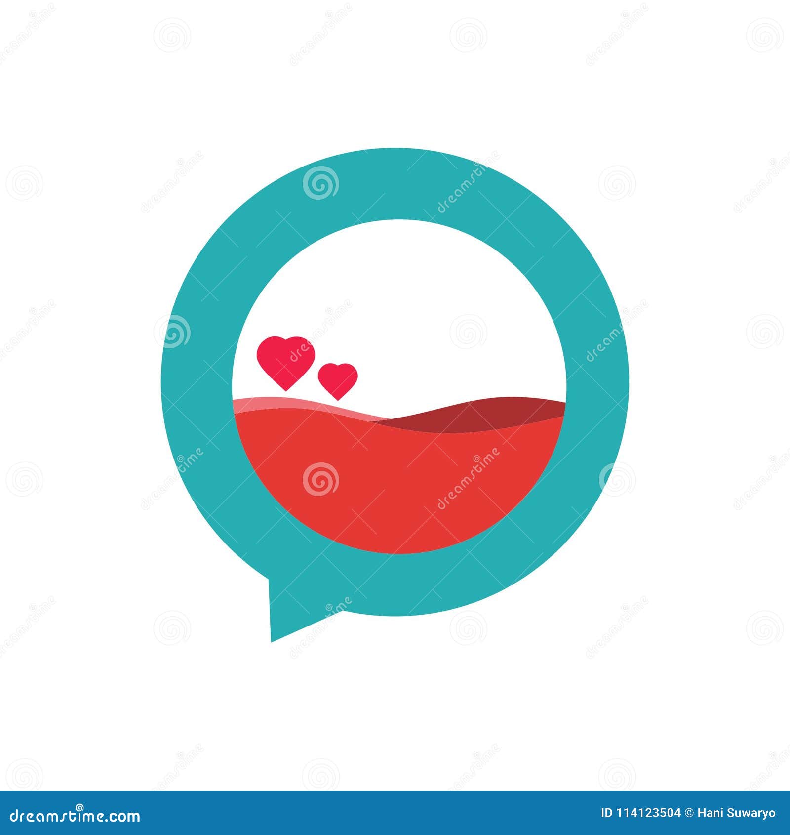 Dialogue Icon. Chat Vector Logo Concept Illustration in Flat Style ...